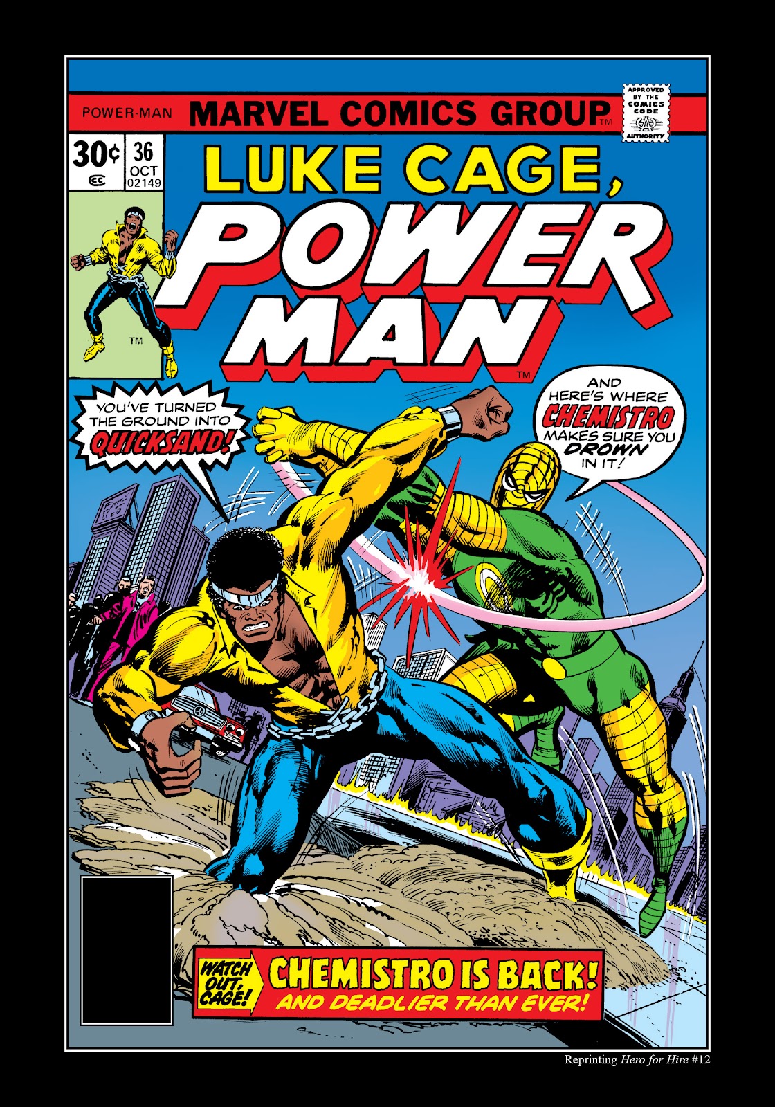 Read online Marvel Masterworks: Luke Cage, Power Man comic - Issue ...