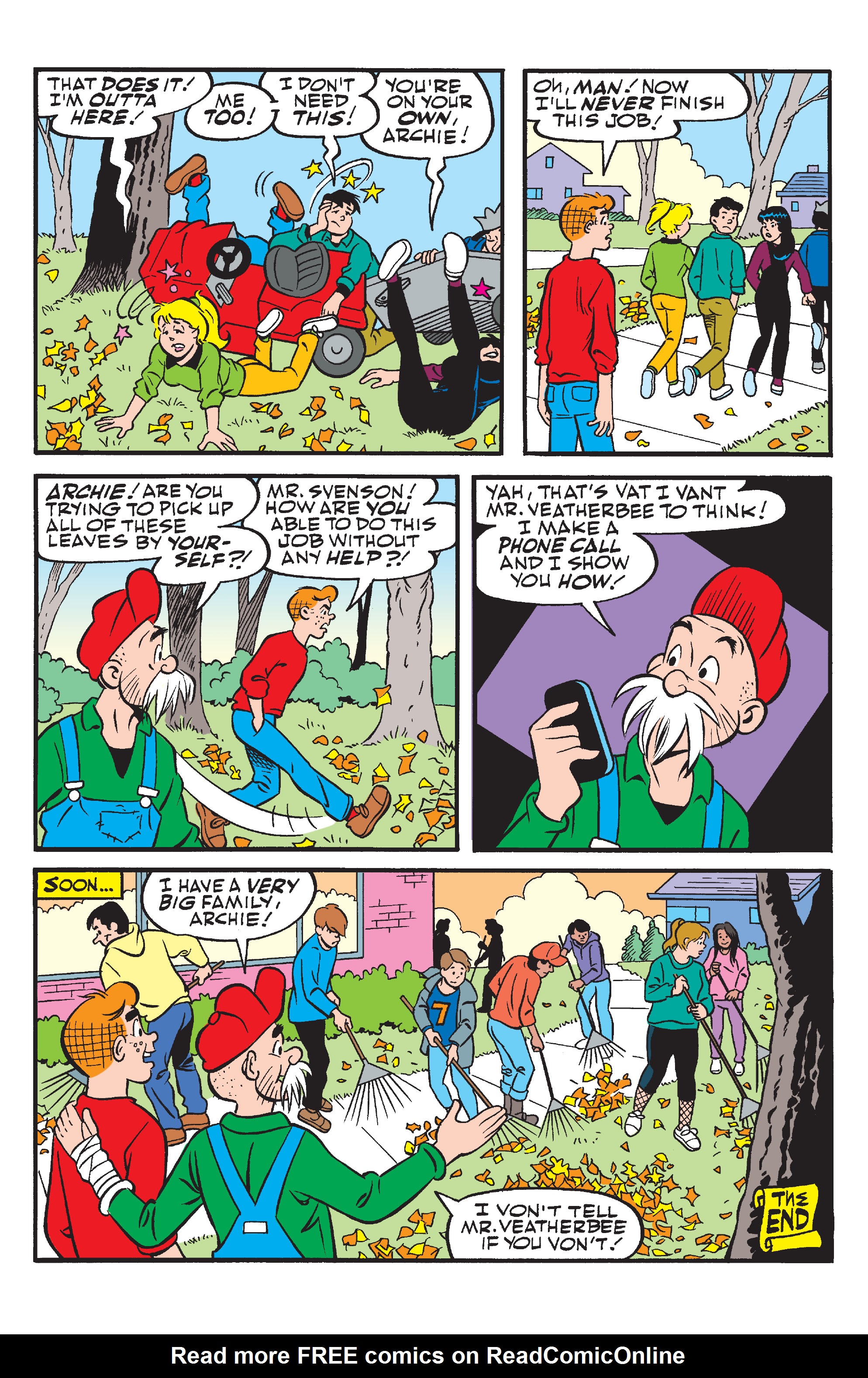 Archie Friends Fall Festival | Read Archie Friends Fall Festival comic ...