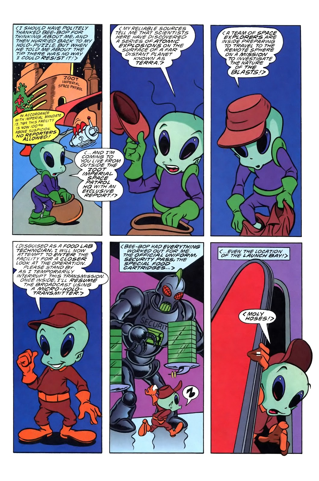 Read online Roswell: Little Green Man comic - Issue #1