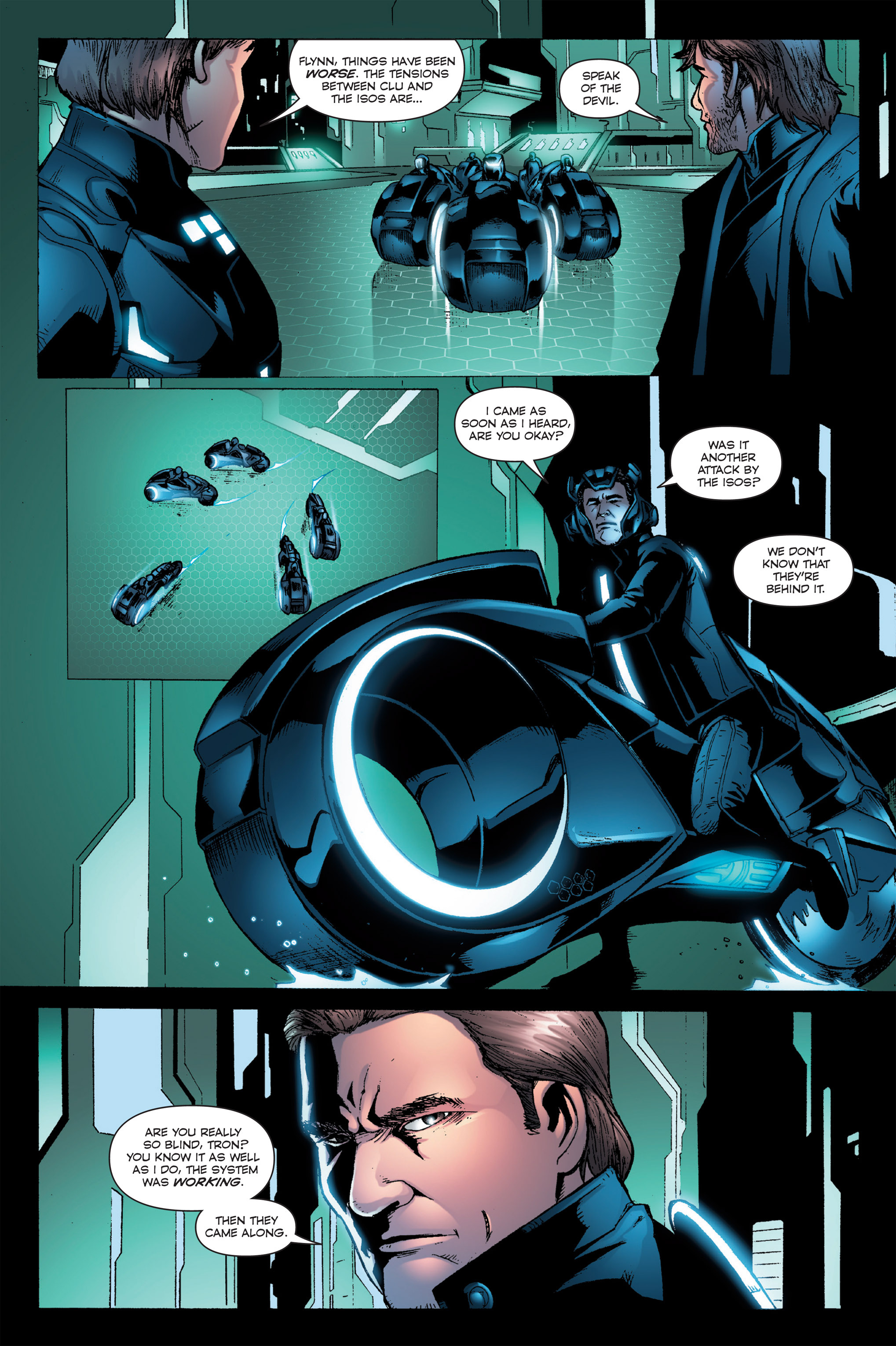 Read online TRON: Betrayal comic - Issue # TPB