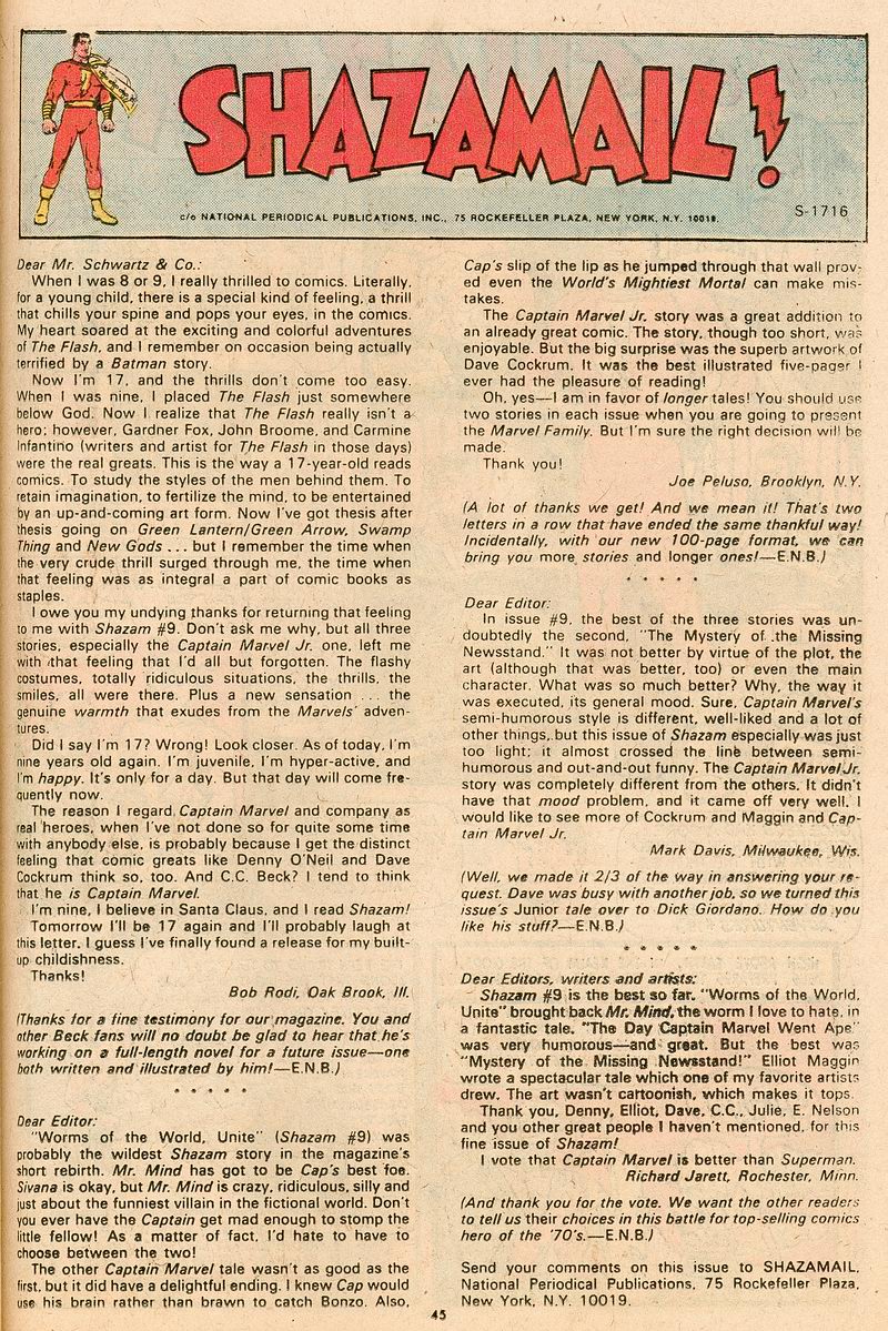 Read online Shazam! (1973) comic - Issue #12