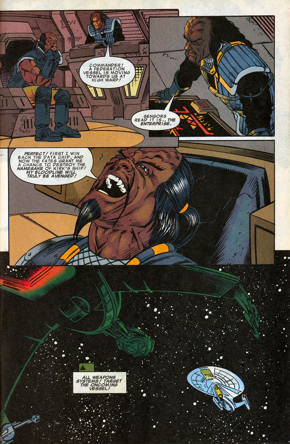 Read online Star Trek: The Next Generation - Riker comic - Issue # Full