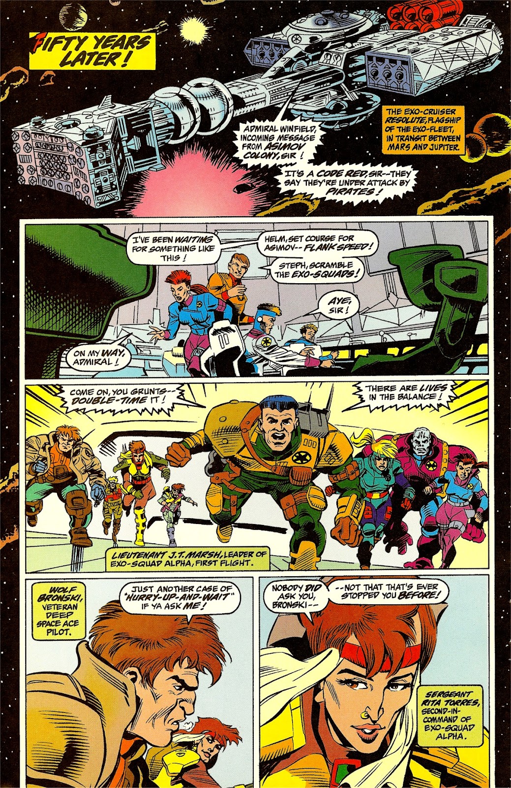 Read online Exo Squad comic - Issue # Full