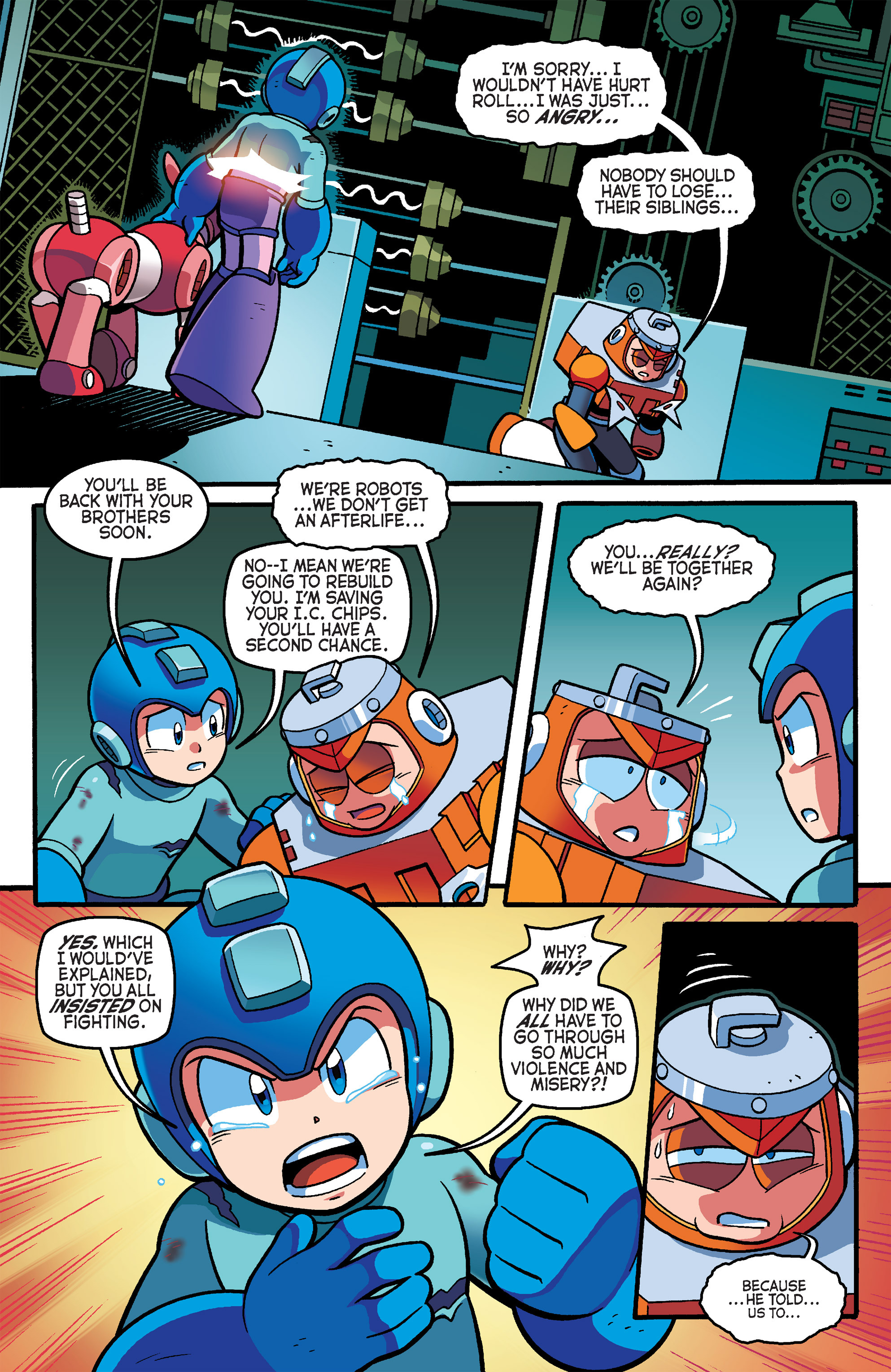 Read online Mega Man comic - Issue #44