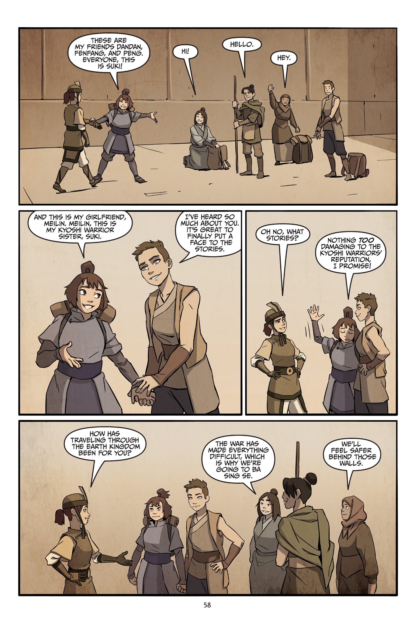 Avatar The Last Airbender Suki Alone Tpb | Read Avatar The Last ...