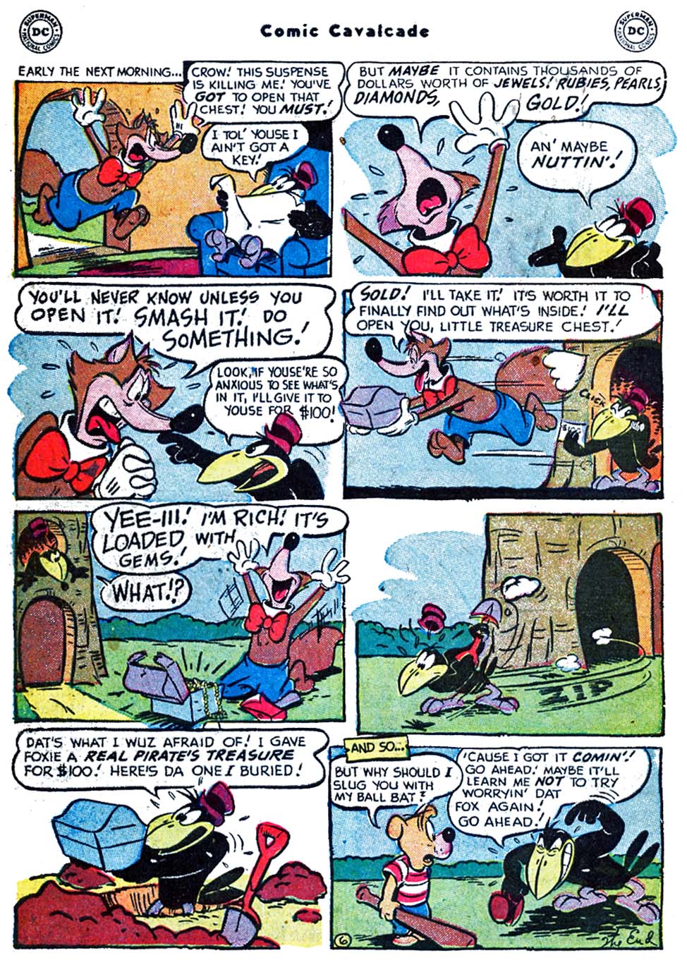 Read online Comic Cavalcade comic - Issue #57