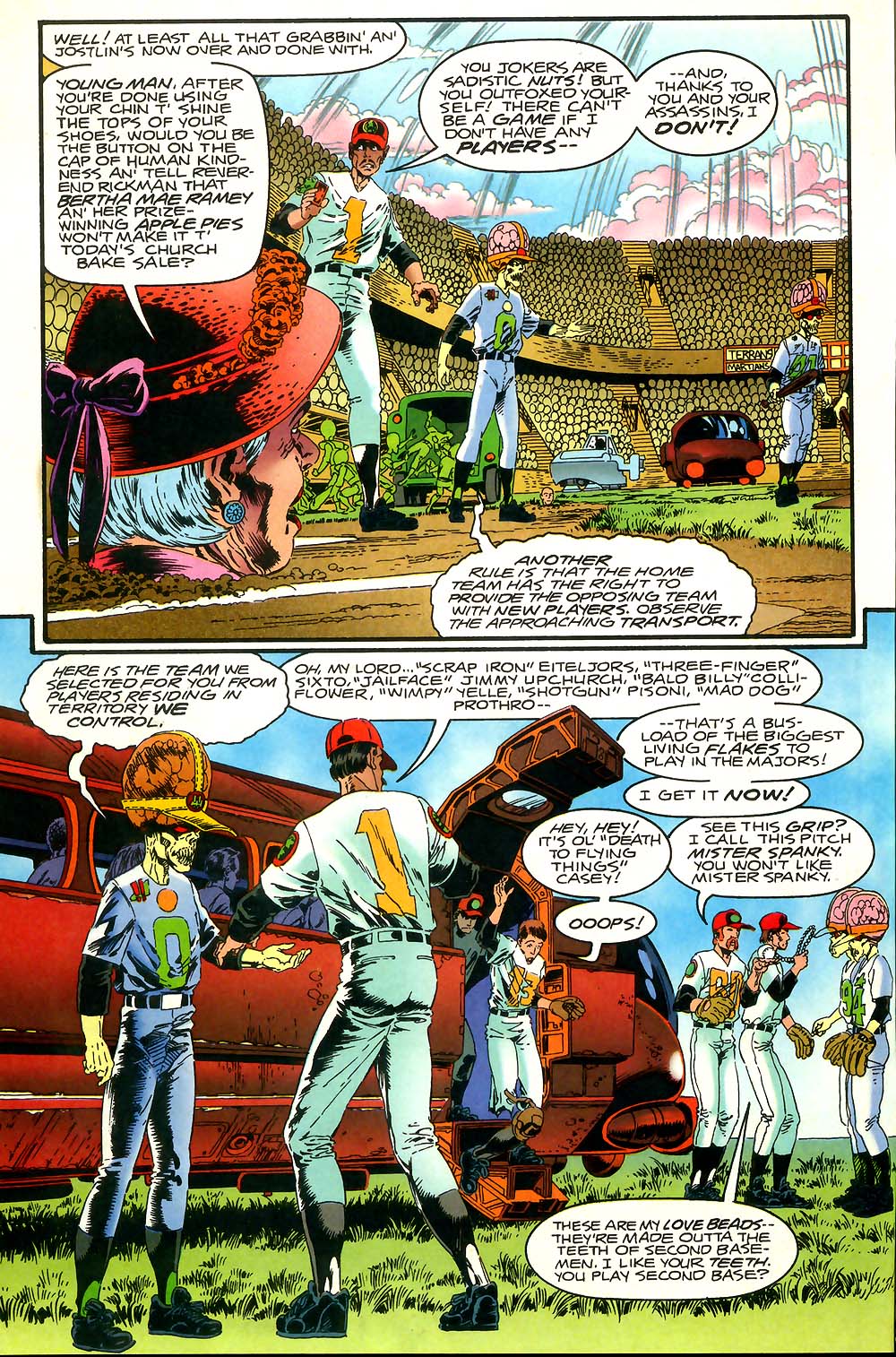 Read online Mars Attacks Baseball Special comic - Issue # Full