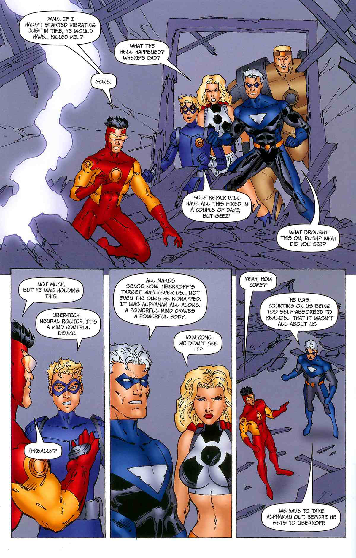 Read online Hyper-Actives comic - Issue #4