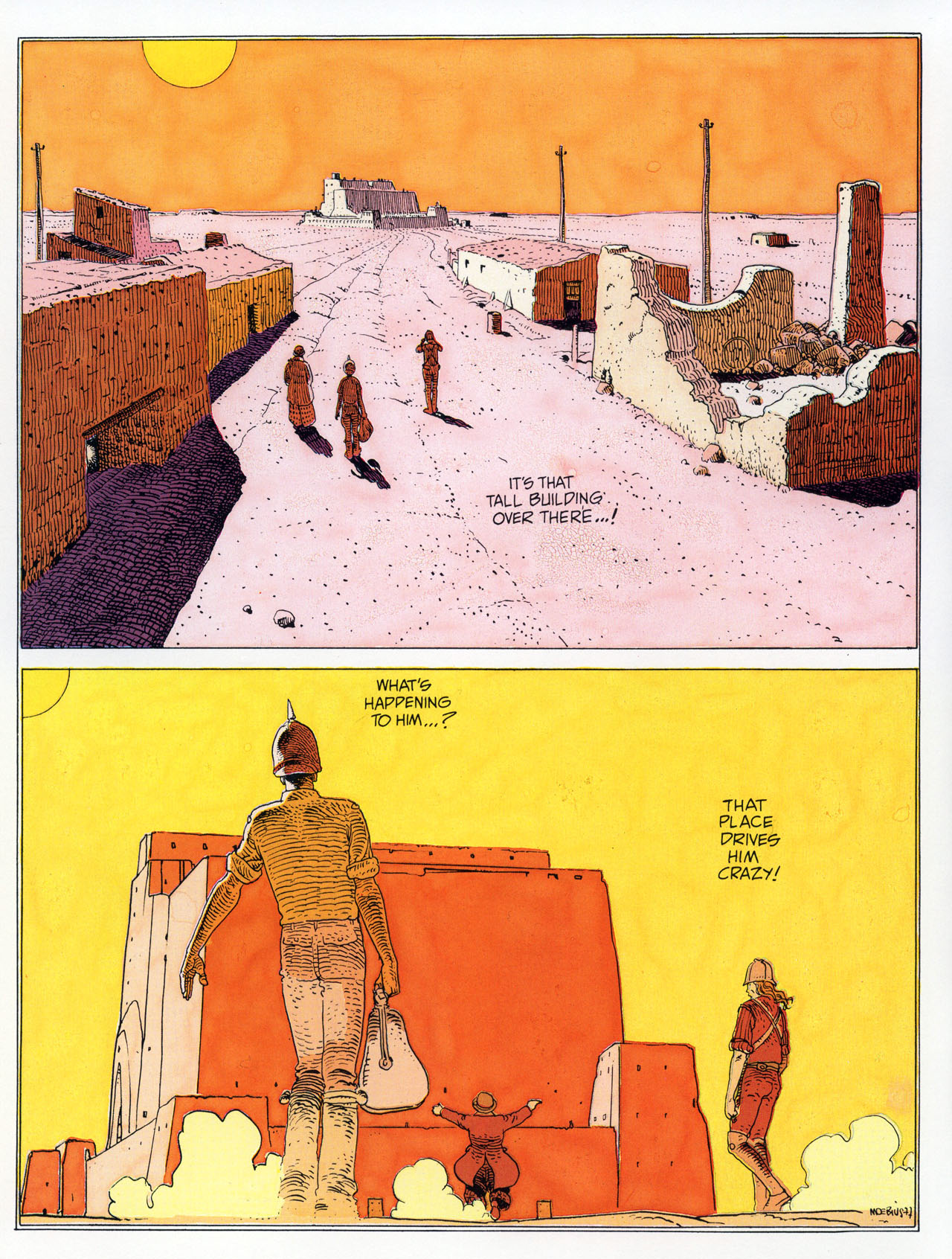 Read online Epic Graphic Novel: Moebius comic - Issue # TPB 3