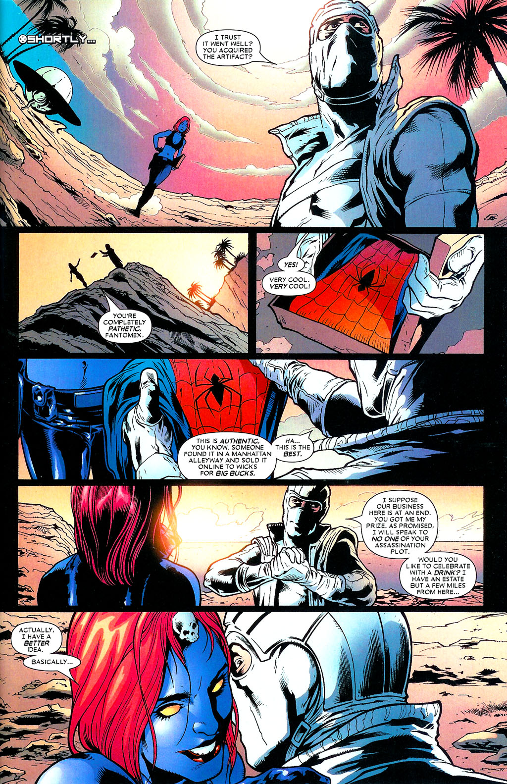 Read online Mystique comic - Issue #21