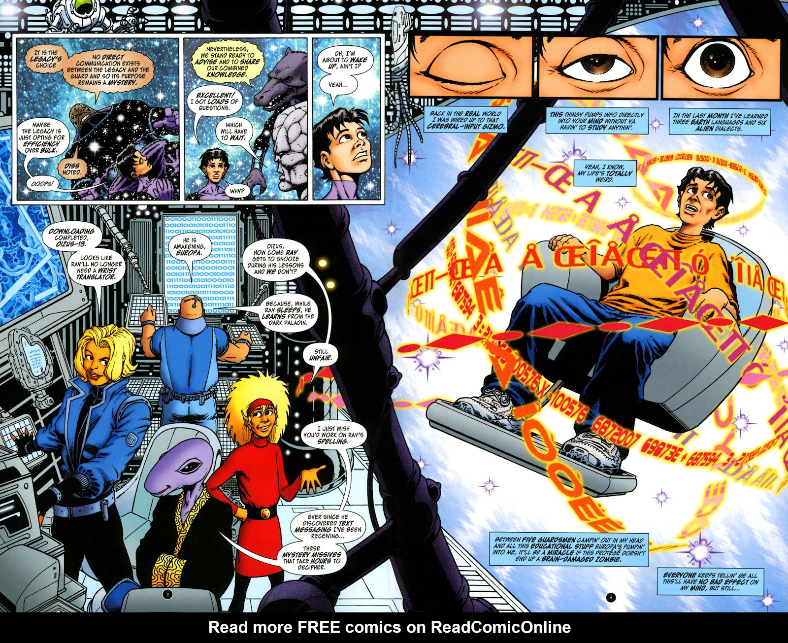 Read online Kid Kosmos: Kidnapped comic - Issue # TPB