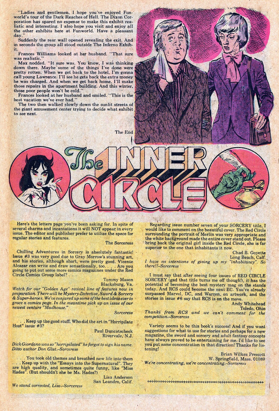 Read online Red Circle Sorcery comic - Issue #9