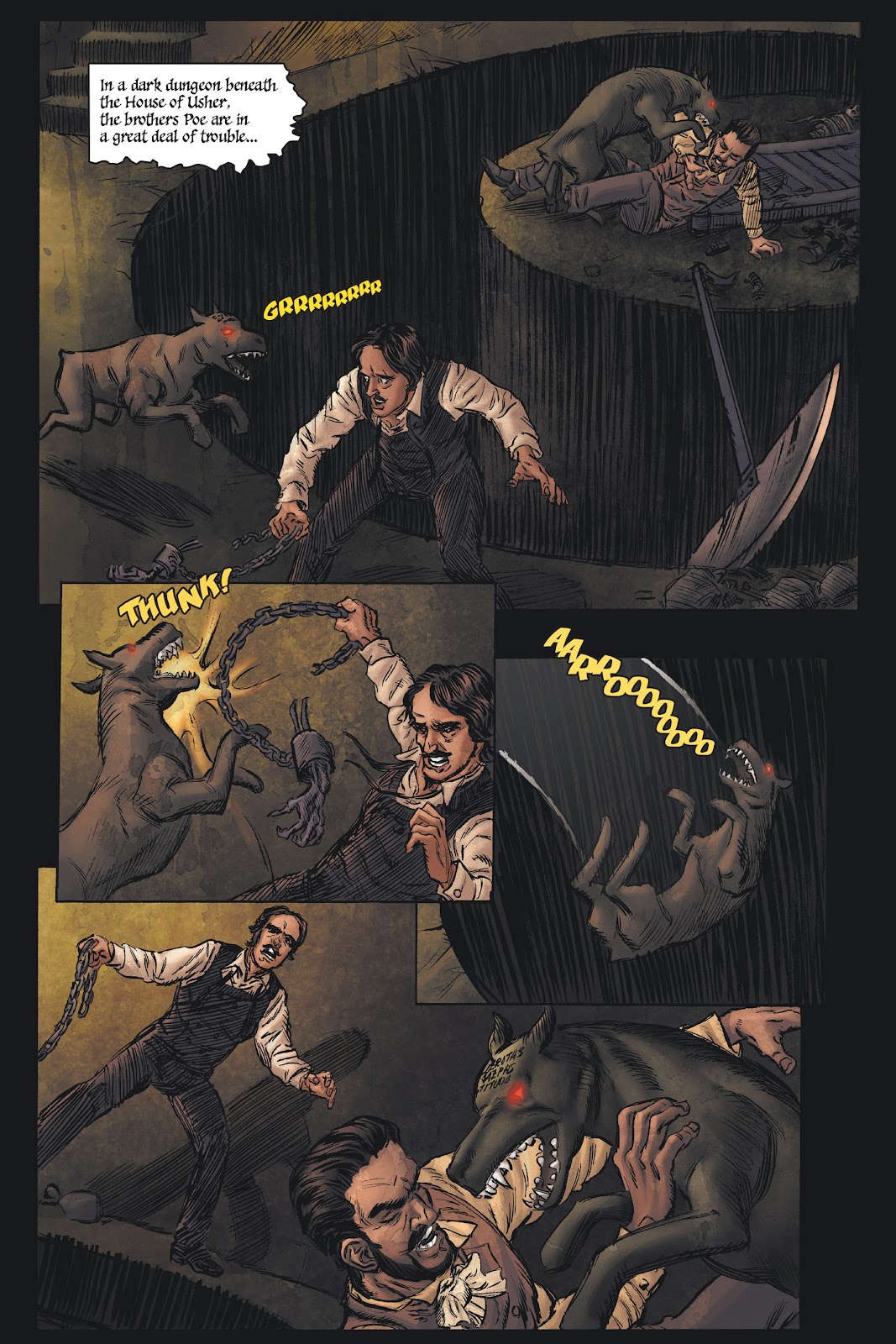 Read online Poe comic - Issue # TPB