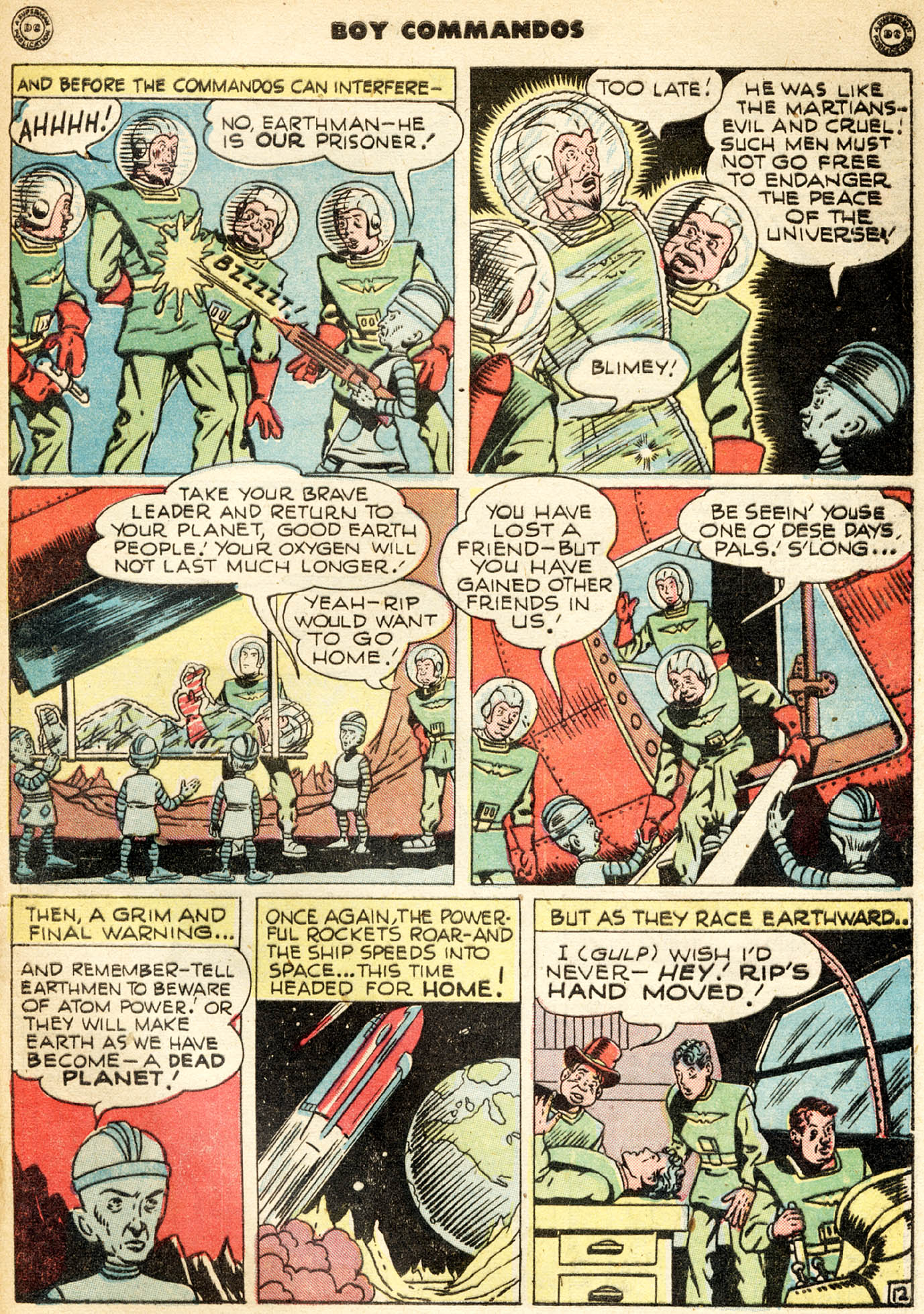 Read online Boy Commandos comic - Issue #20