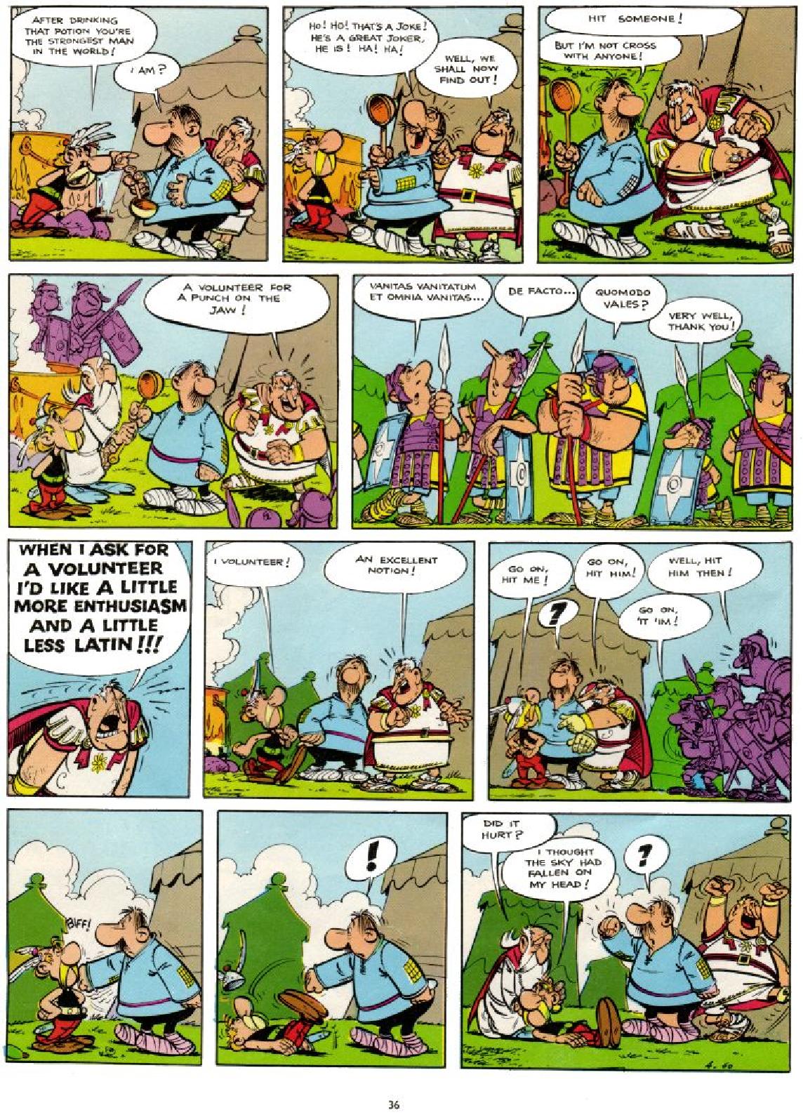 Read online Asterix comic - Issue #1