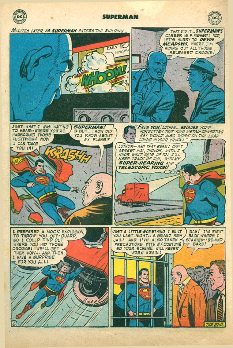 Read online Superman (1939) comic - Issue #112