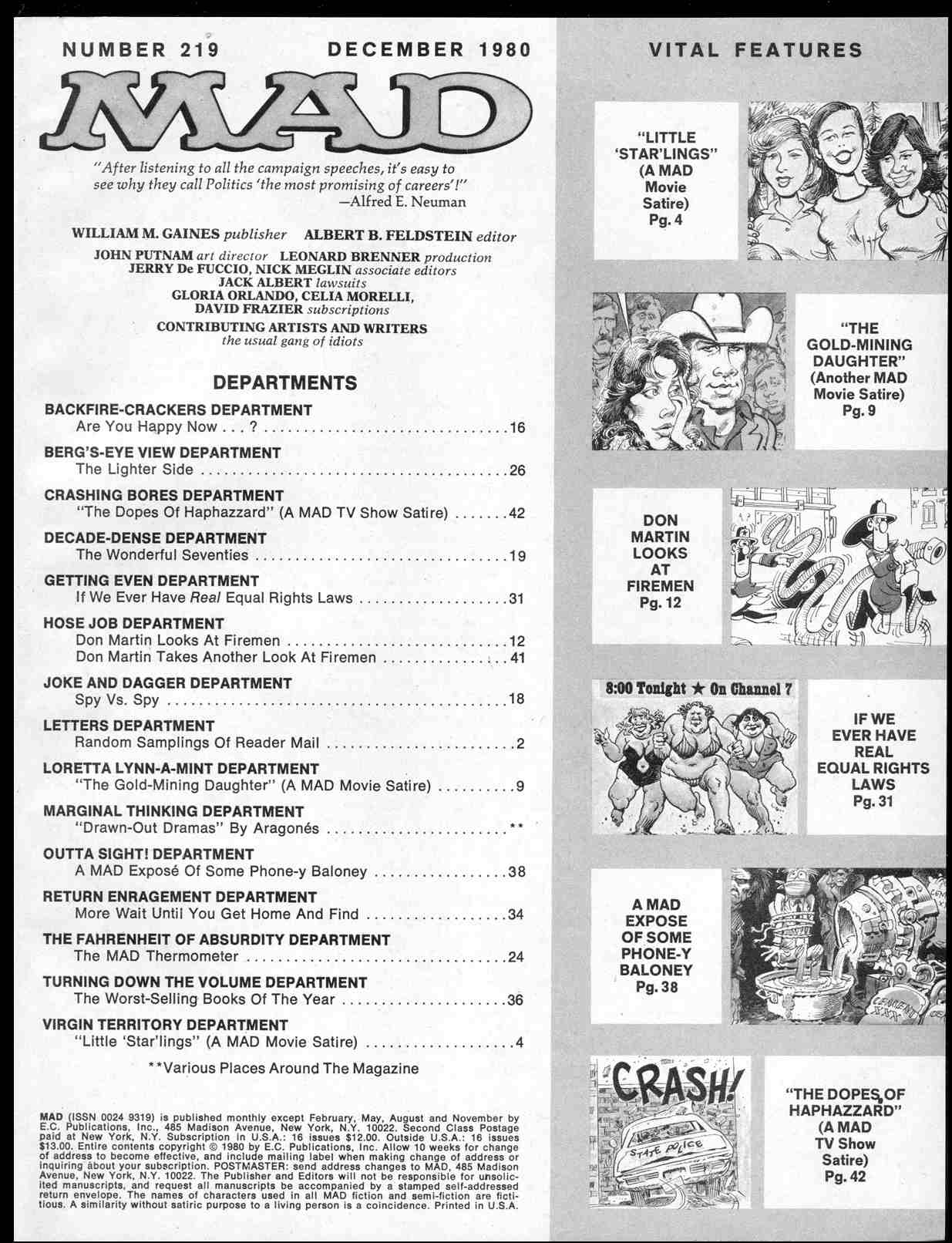 MAD #219 | Read All Comics Online