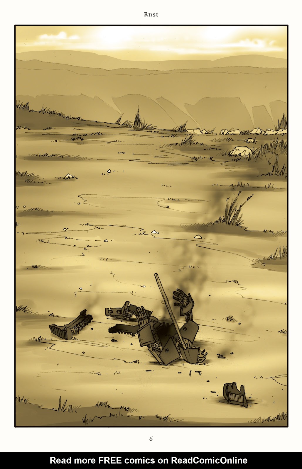 Read online Rust comic - Issue # TPB 3 (Part 1)