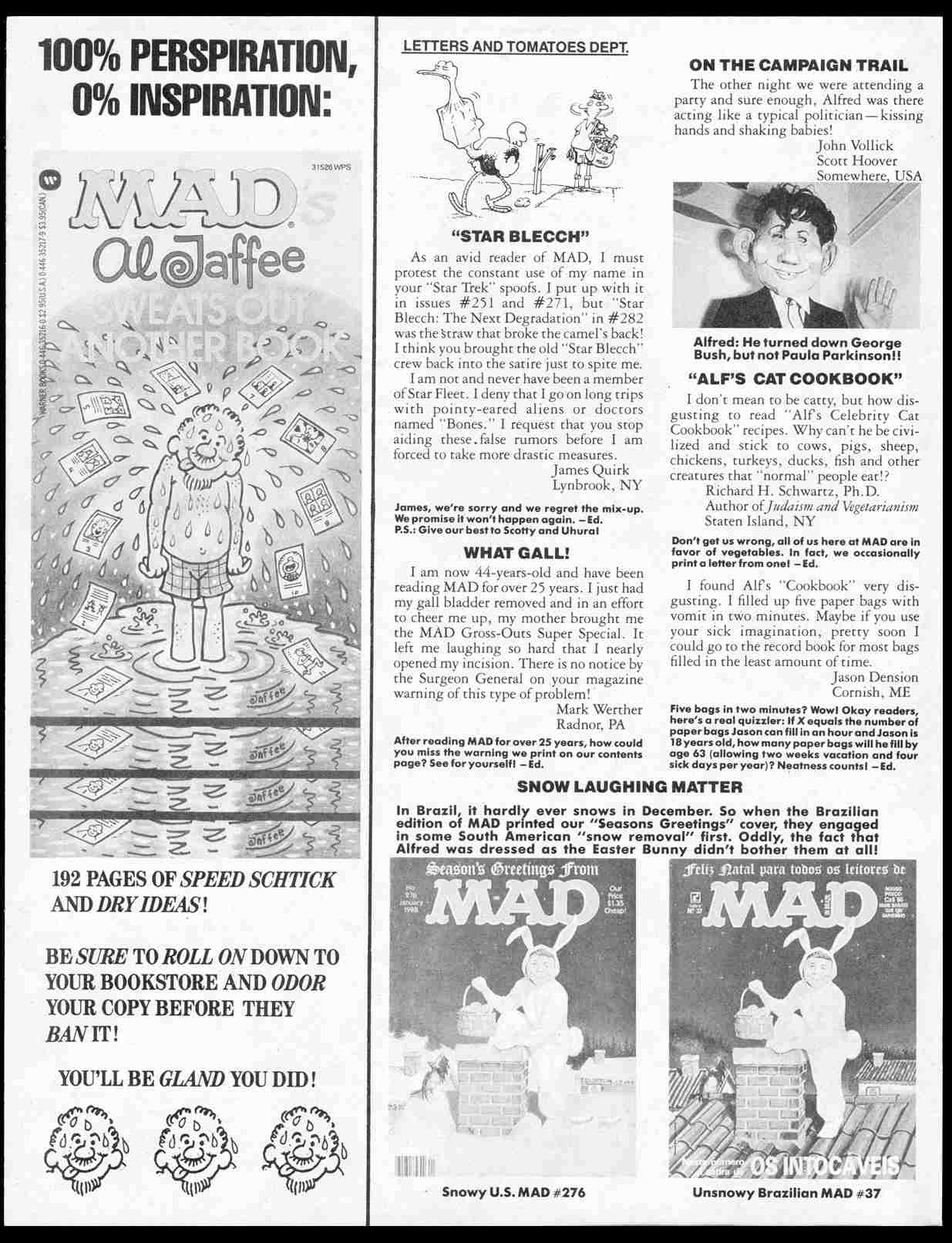 Read online MAD comic - Issue #284