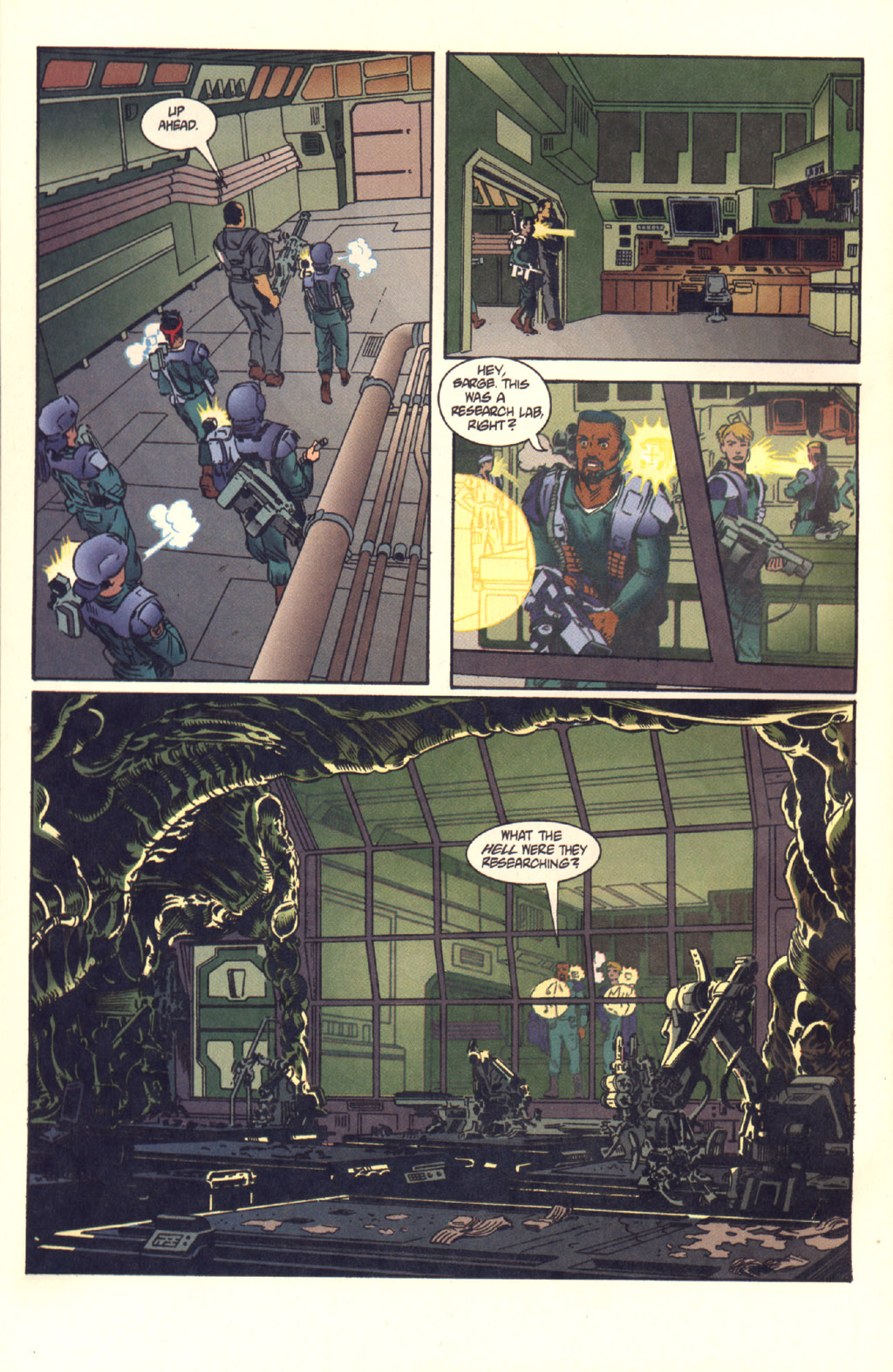 Read online Aliens: Colonial Marines comic - Issue #8