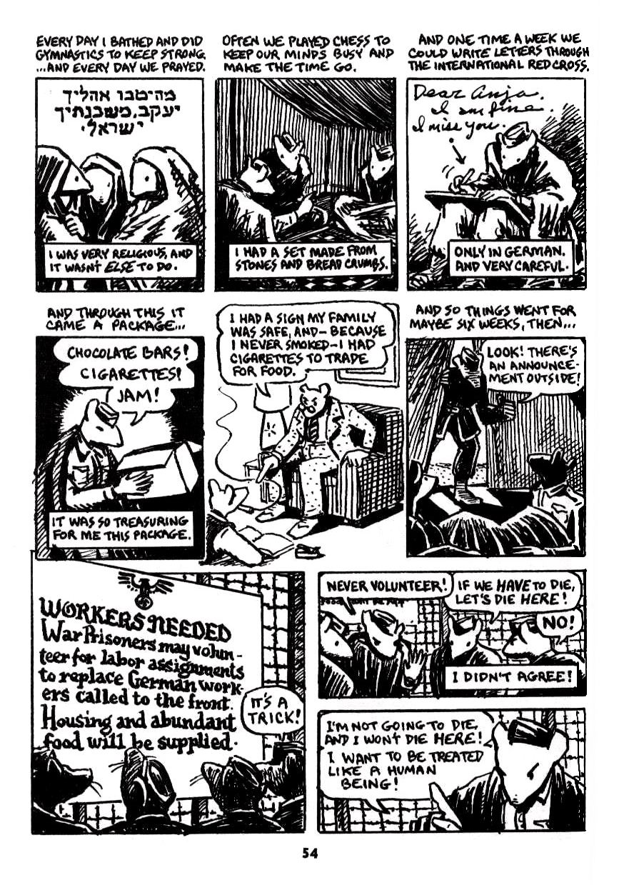Read online Maus: A Survivor's Tale comic - Issue # TPB 1