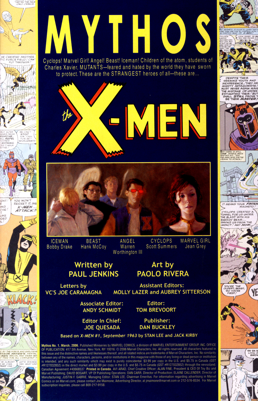 Read online Mythos: X-Men comic - Issue # Full