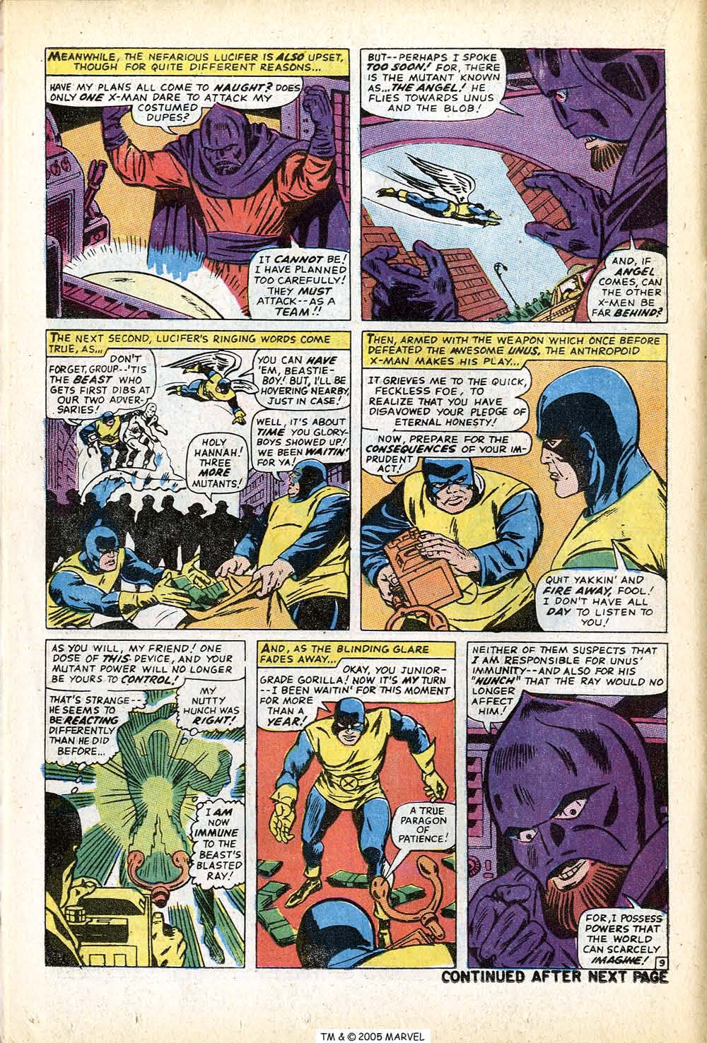 Read online Uncanny X-Men (1963) comic - Issue #71