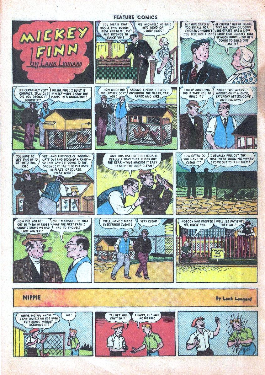 Read online Feature Comics comic - Issue #101