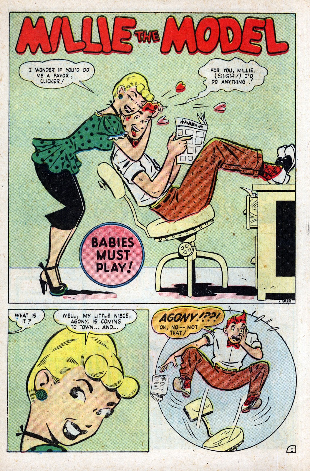 Read online Millie the Model comic - Issue #23