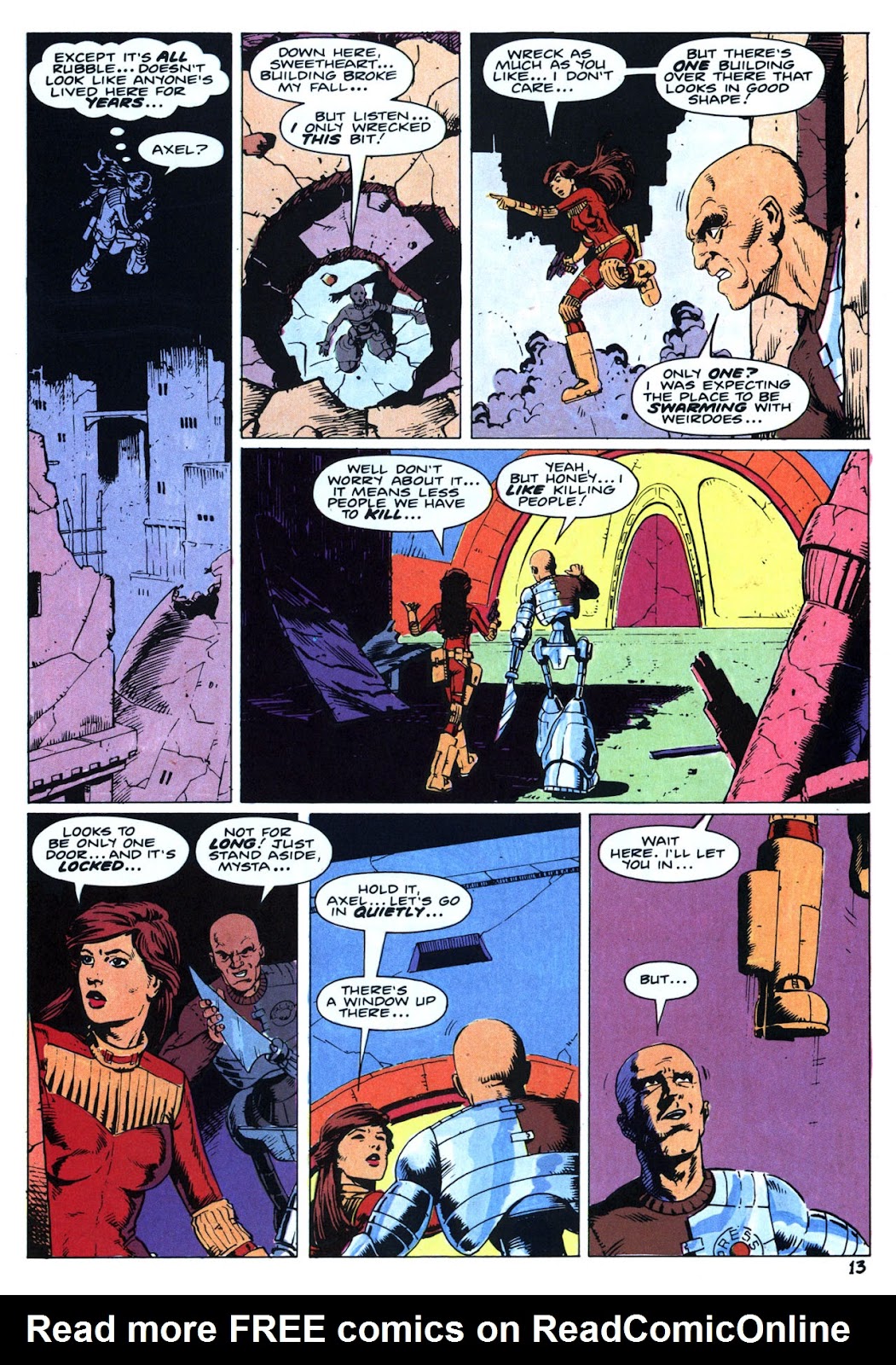 Read online Axel Pressbutton comic - Issue #6