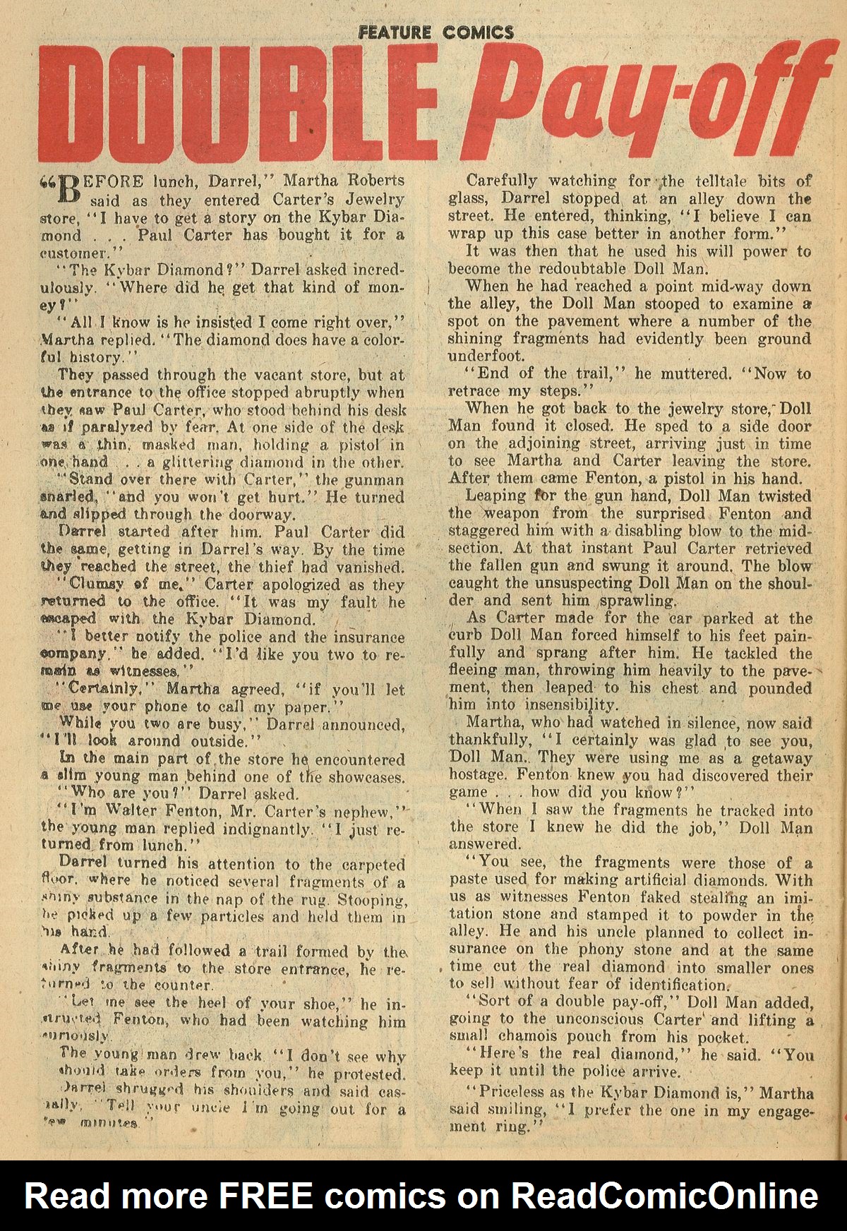 Read online Feature Comics comic - Issue #134