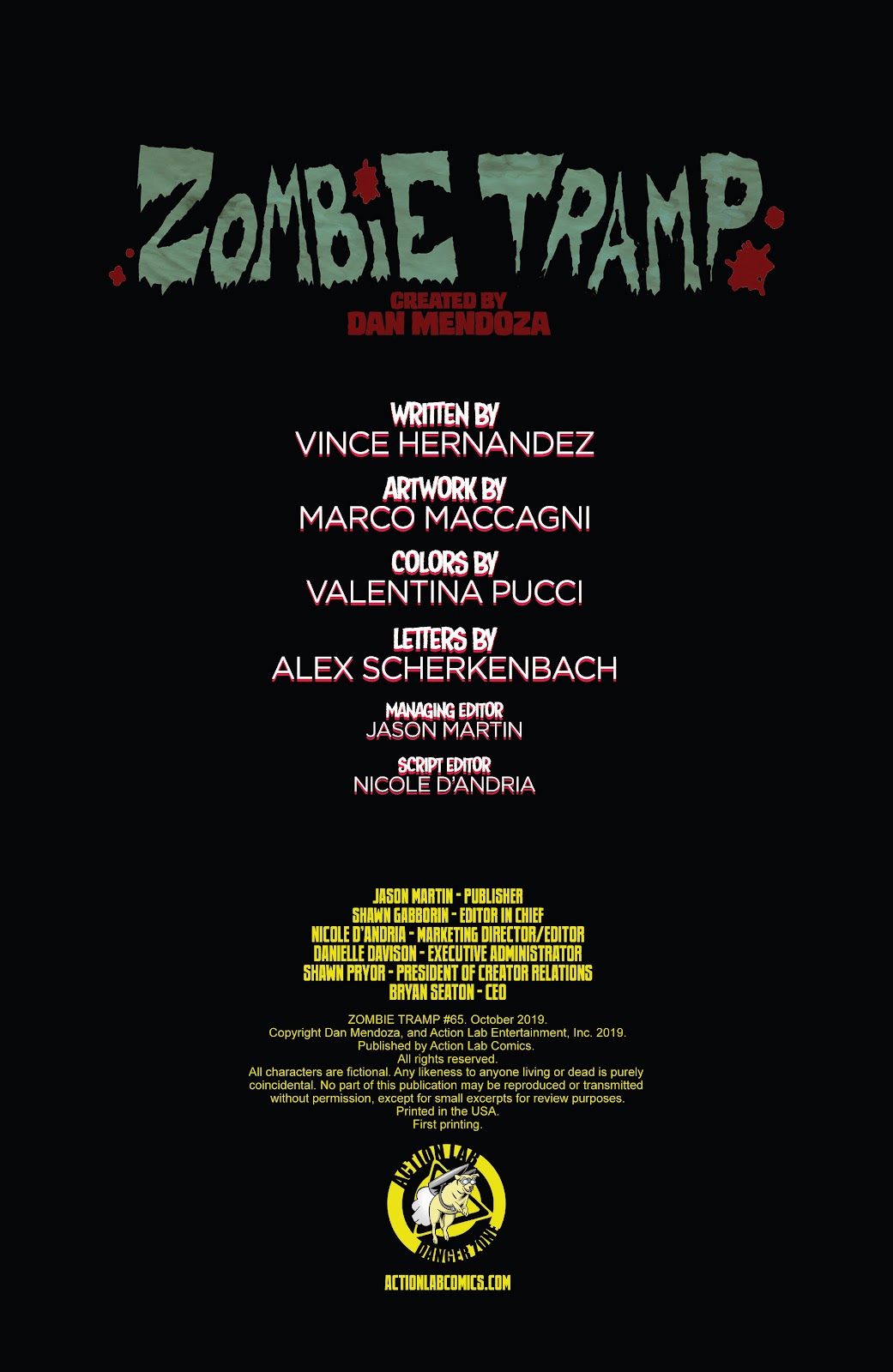 Read online Zombie Tramp (2014) comic - Issue #65