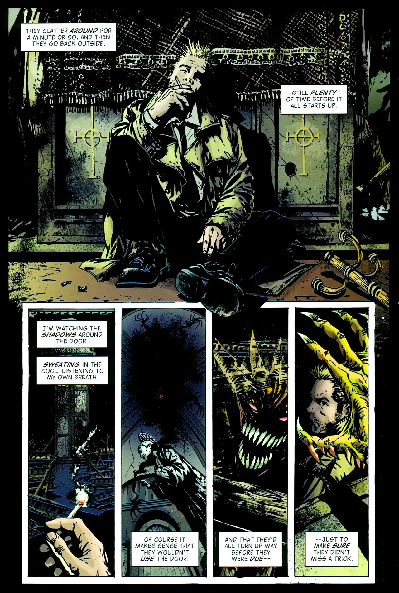 Read online John Constantine Hellblazer: All His Engines comic - Issue # Full