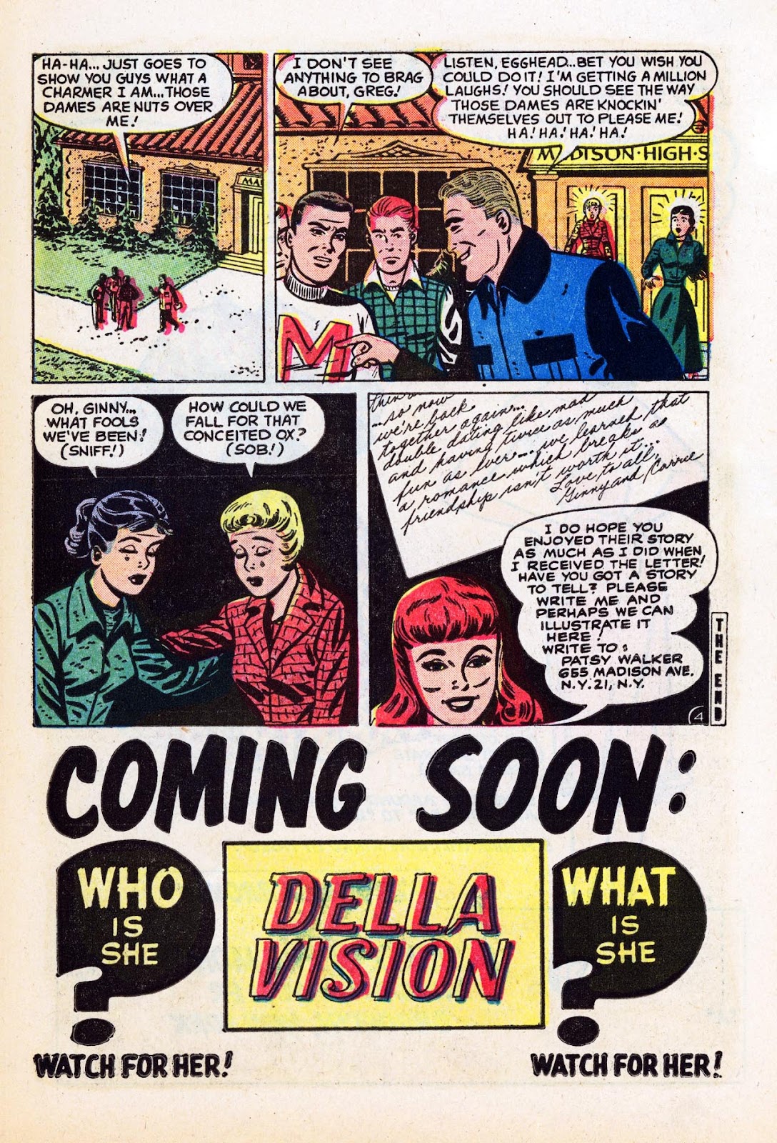 Read online Patsy Walker comic - Issue #58