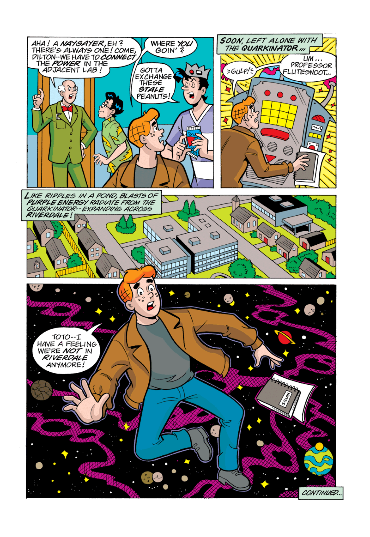 Read online Archie's Weird Mysteries comic - Issue #1