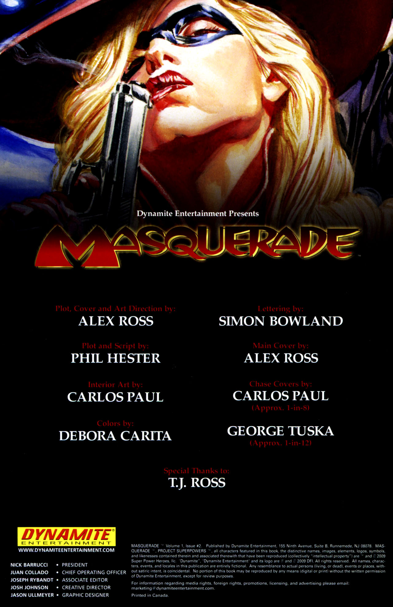 Read online Masquerade comic - Issue #2