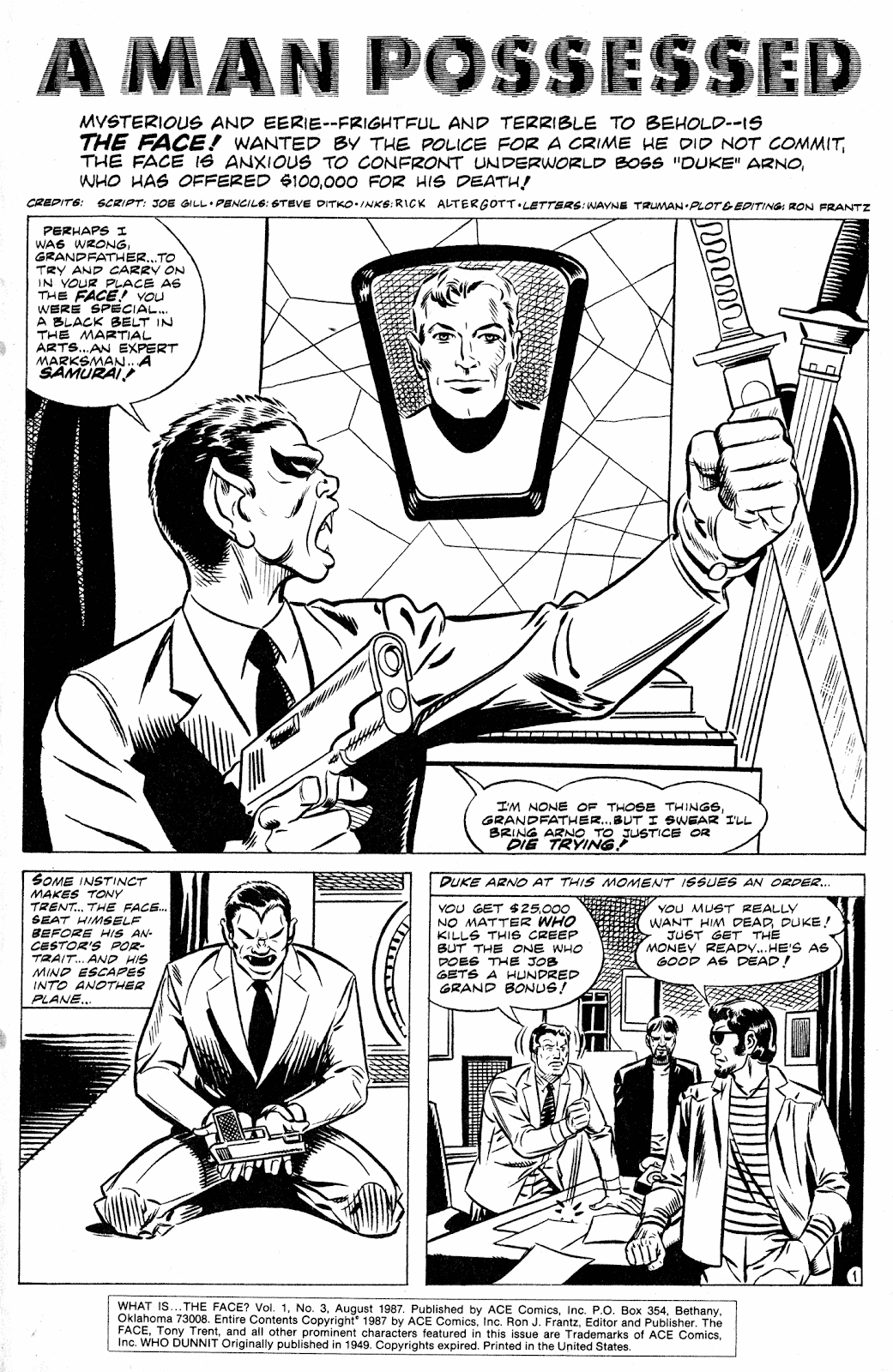 Read online What is...the Face? comic - Issue #3