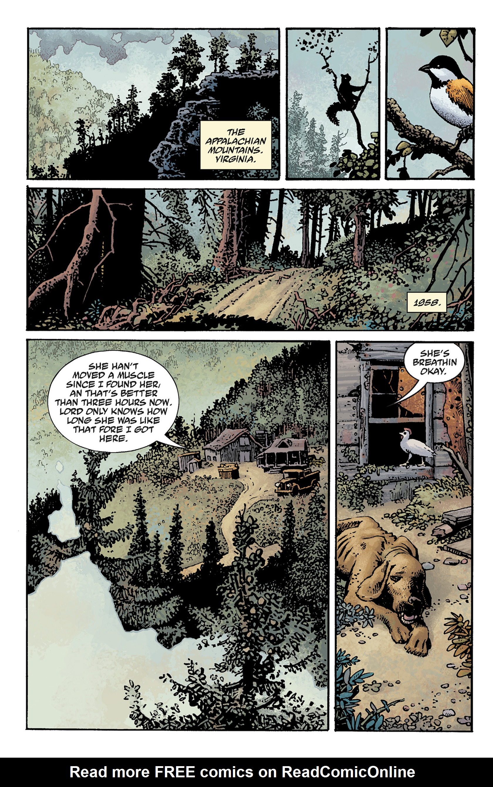 Read online Hellboy: The Crooked Man and Others comic - Issue # TPB