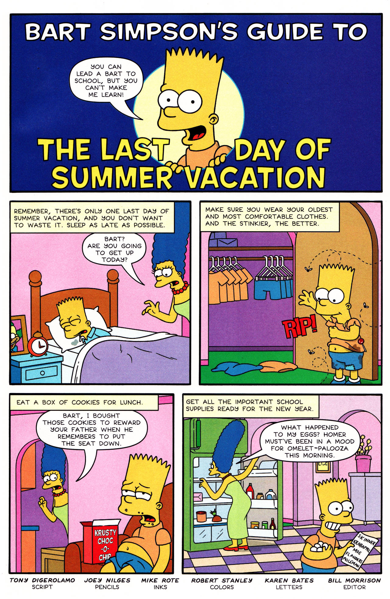 Read online The Simpsons Summer Shindig comic - Issue #1