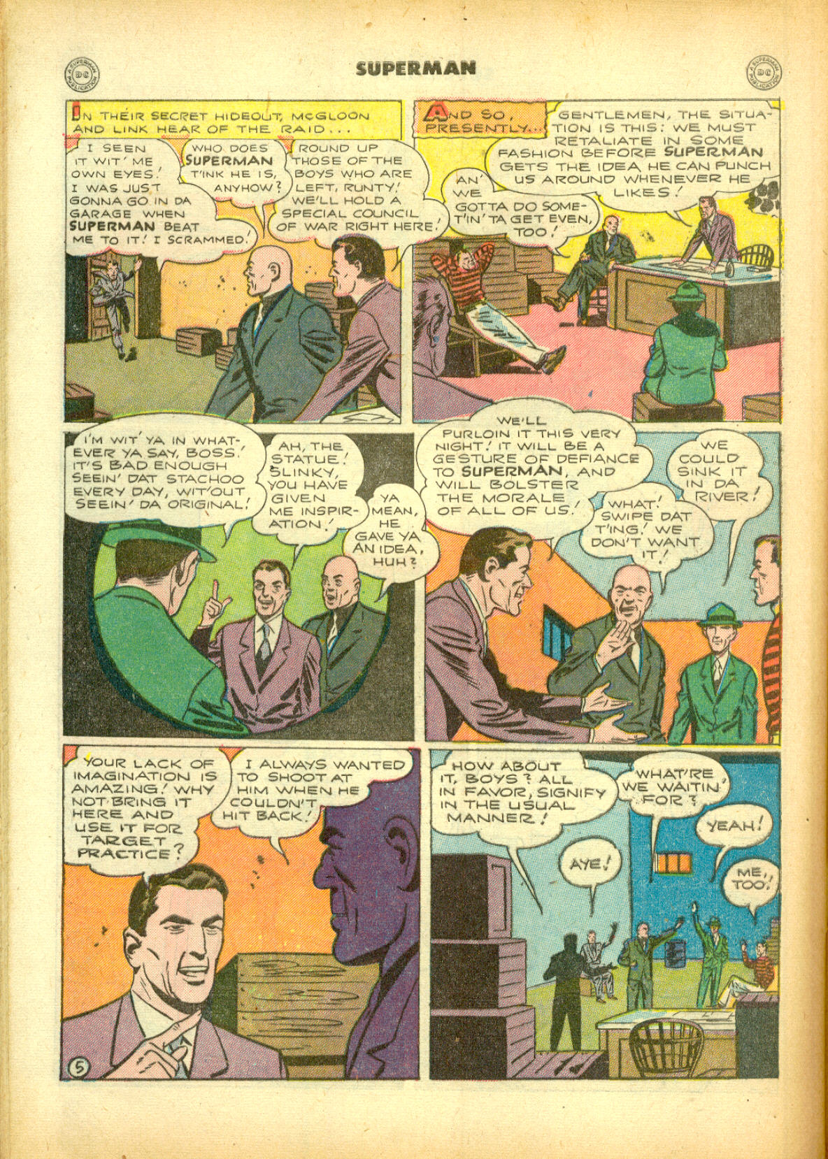Read online Superman (1939) comic - Issue #38
