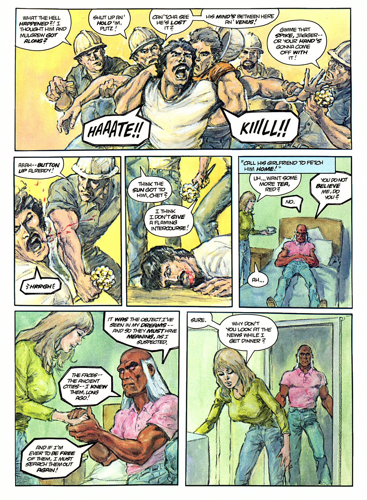 Read online Marvel Graphic Novel comic - Issue #11 - Void Indigo