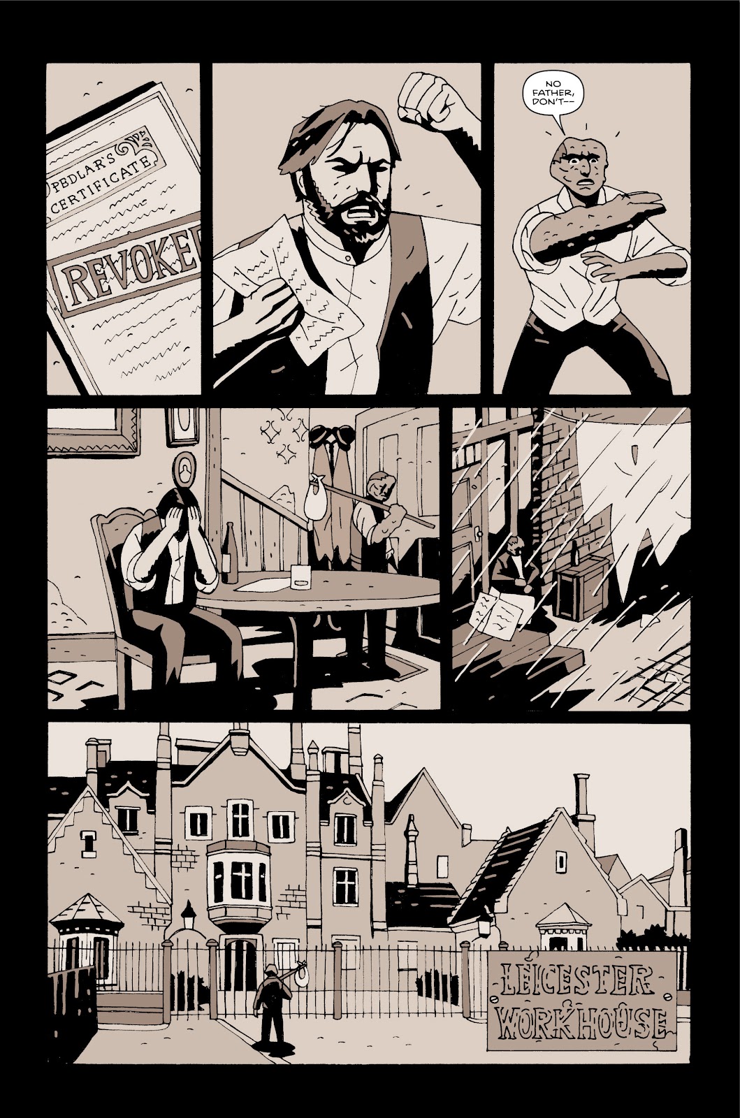 Read online Merrick: The Sensational Elephantman comic - Issue #6