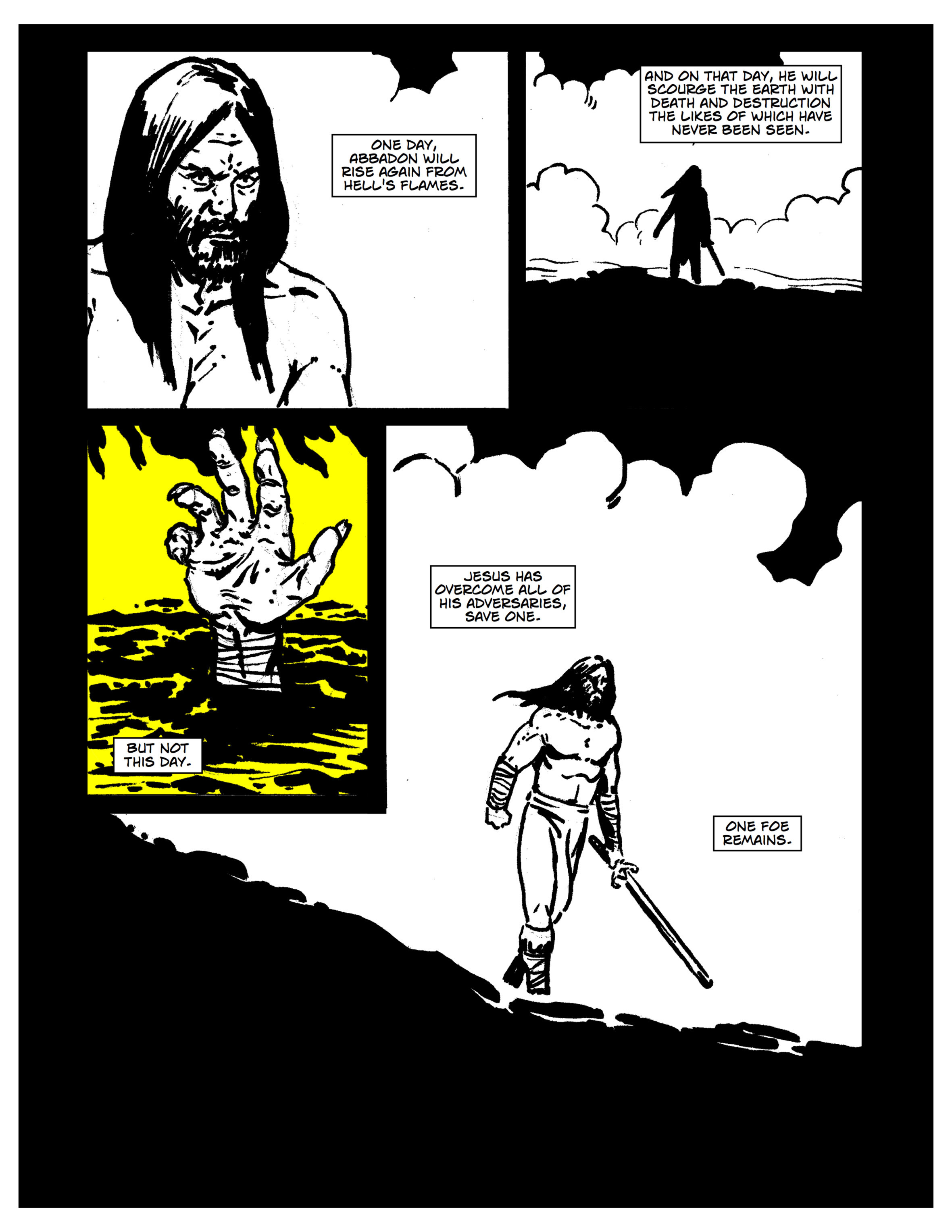 Read online Jesus Christ Demon Slayer comic - Issue #2