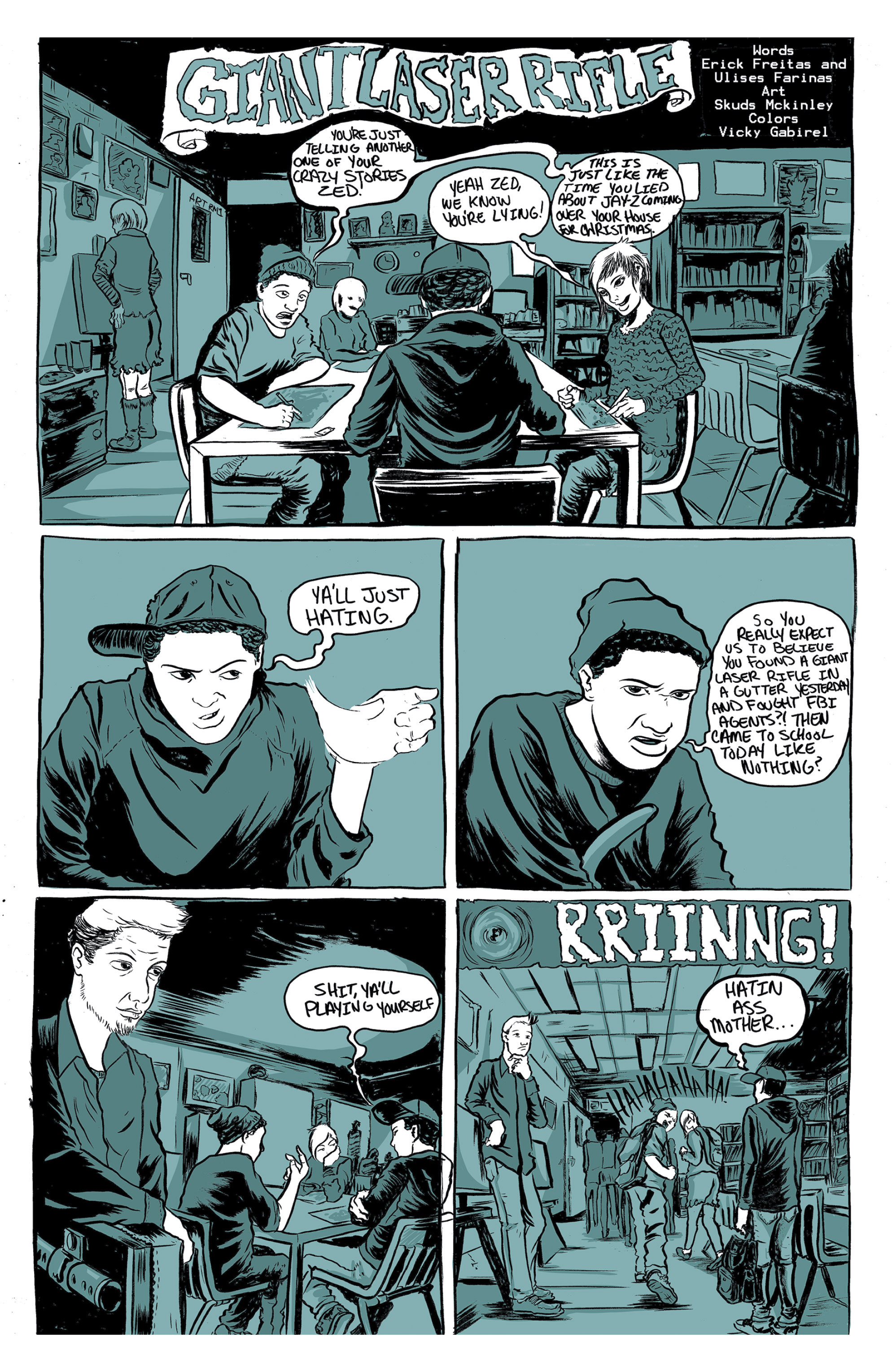 Read online Amazing Forest (2016) comic - Issue #3