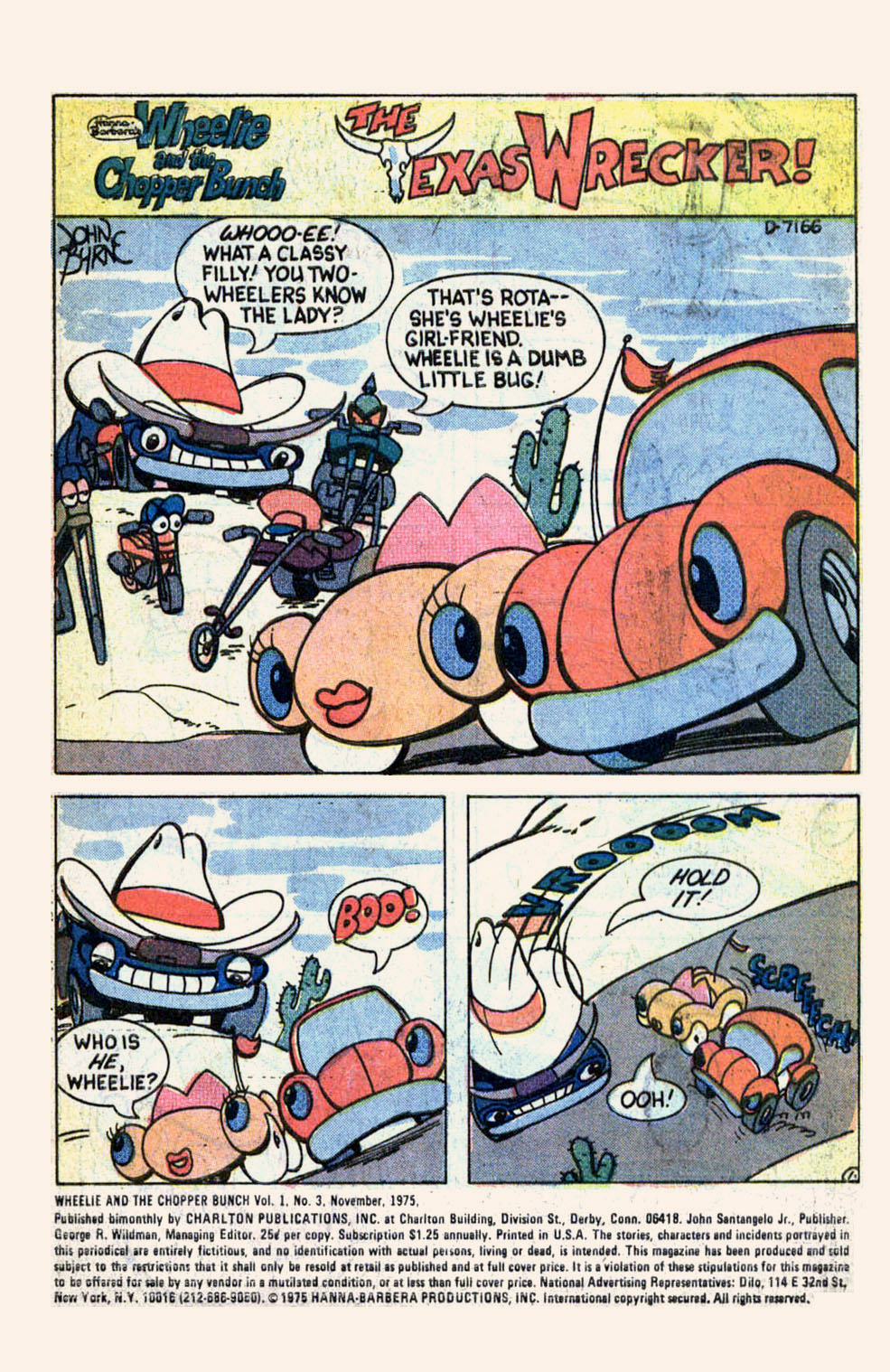 Read online Wheelie and the Chopper Bunch comic - Issue #3