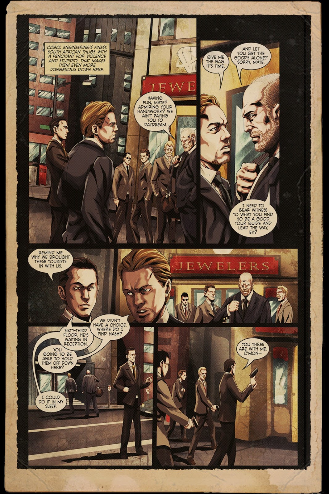 Read online Inception: The Cobol Job comic - Issue # Full