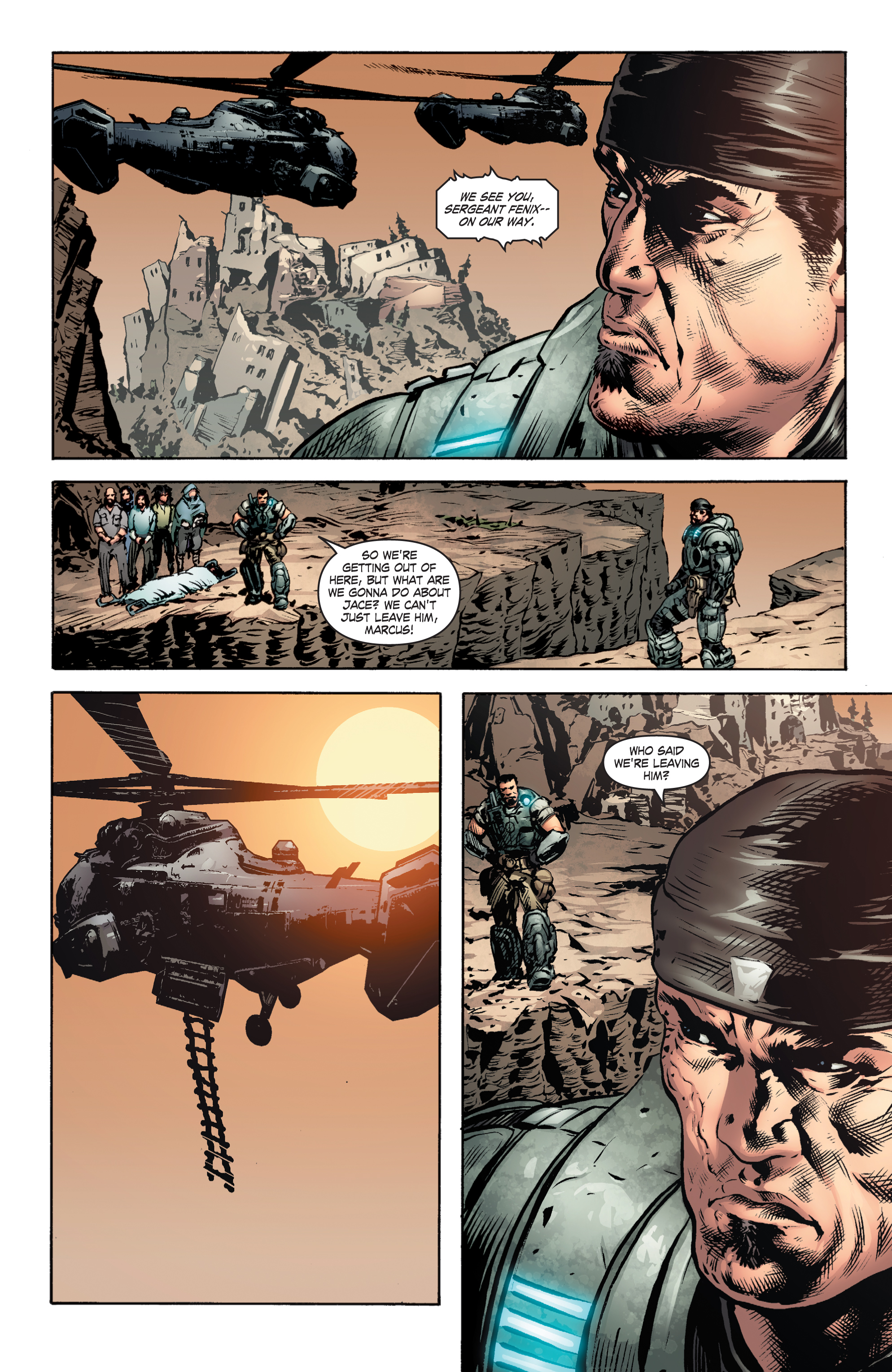 Read online Gears Of War comic - Issue #6