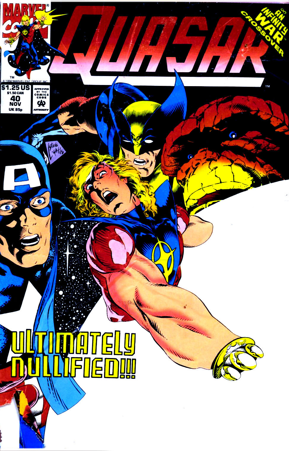 Read online Quasar comic - Issue #40