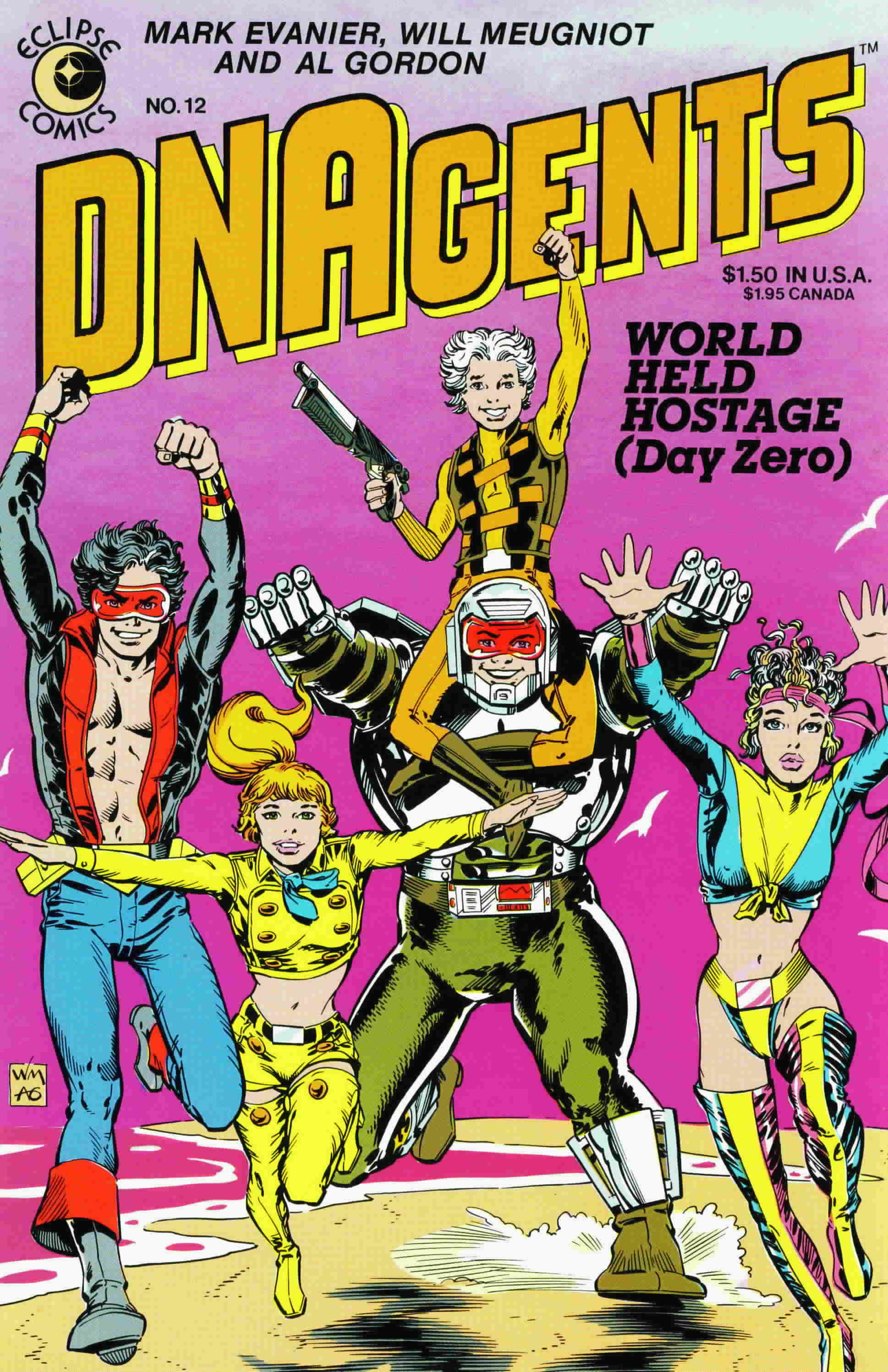 Read online DNAgents comic - Issue #12