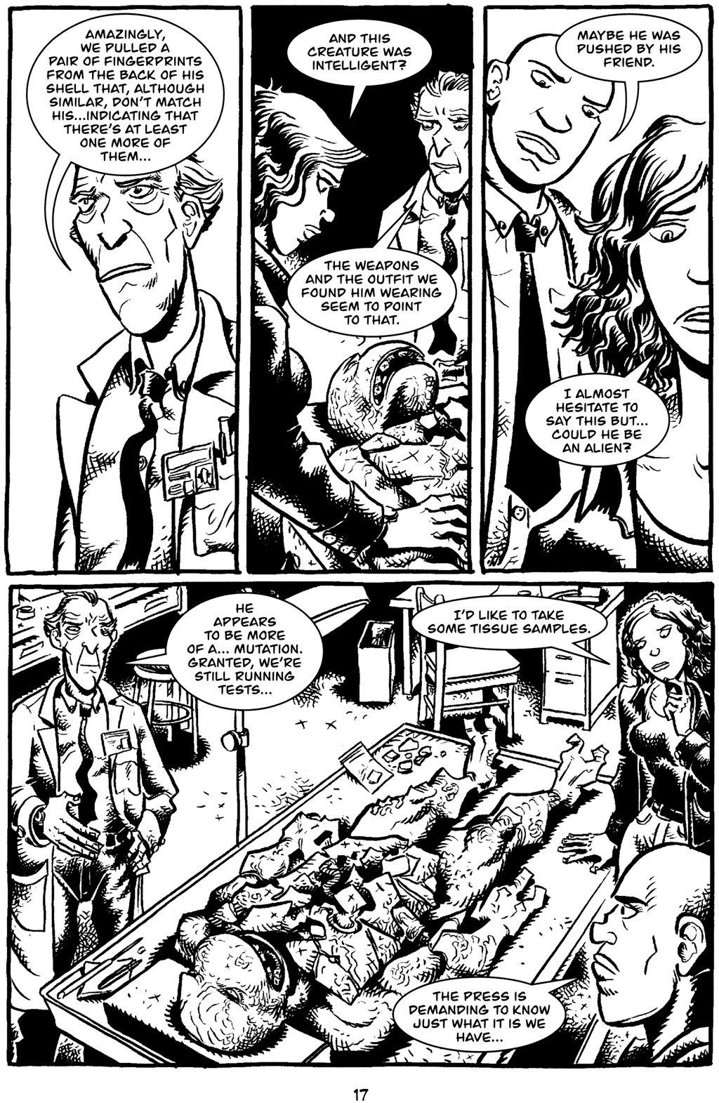 Read online Tales of Leonardo Blind Sight comic - Issue #1